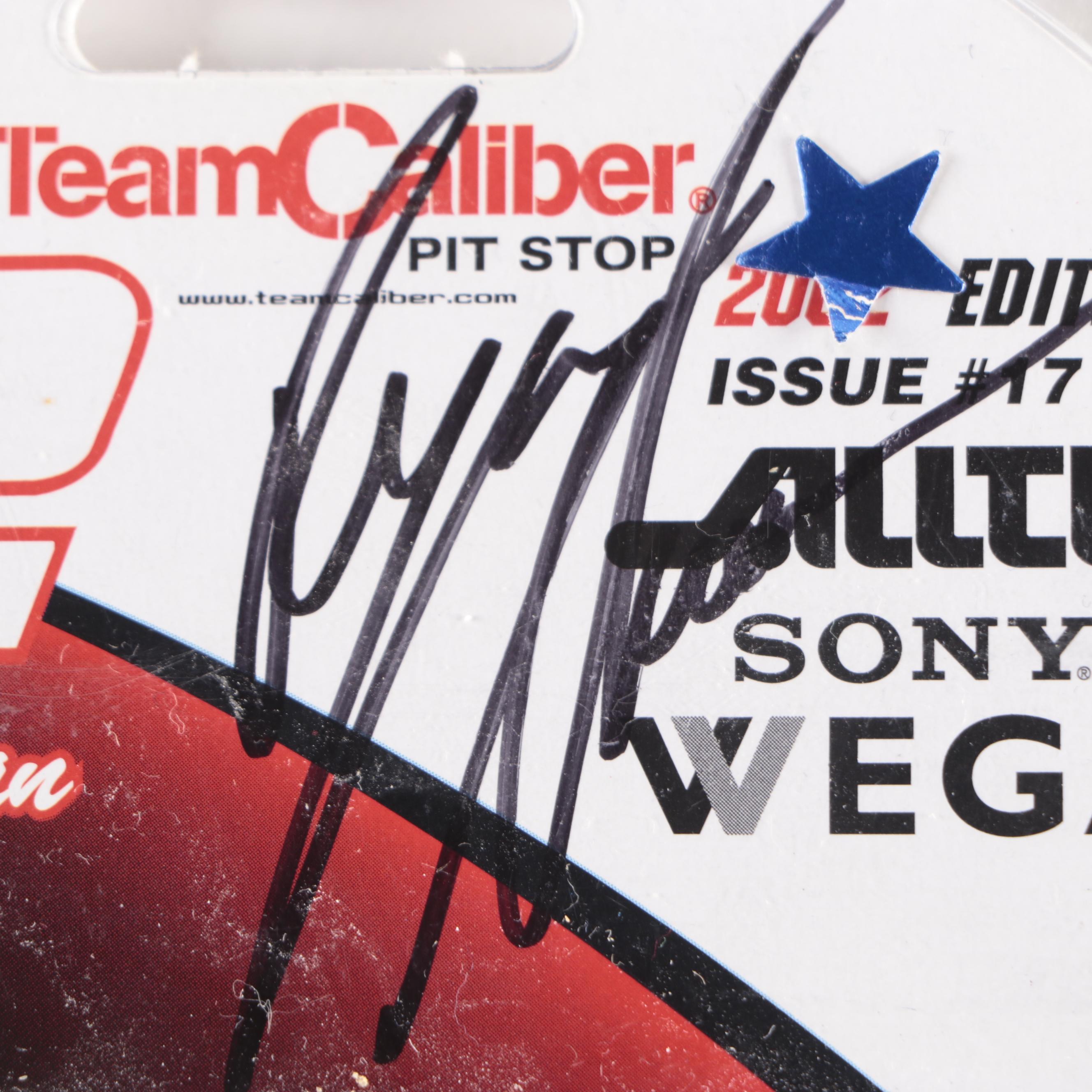 Team Caliber Pit Stop Diecast NASCAR Stock Cars with Signed Ryan Newman ...