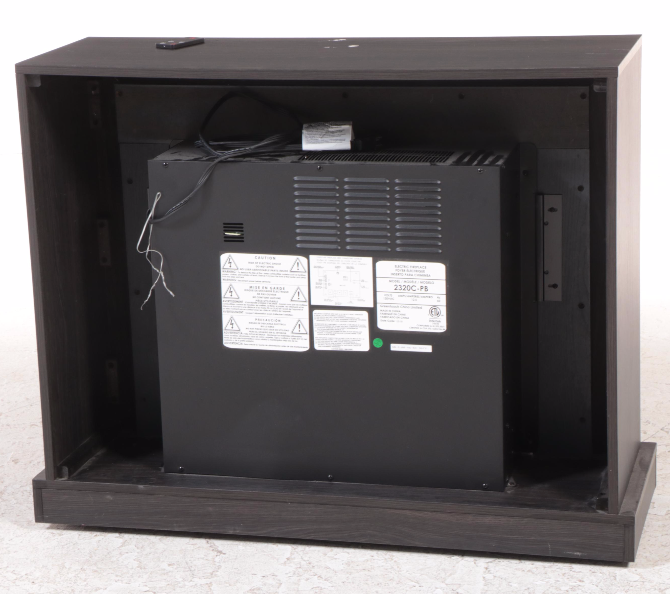 greentouch-model-2320c-pb-rolling-electric-fireplace-ebth