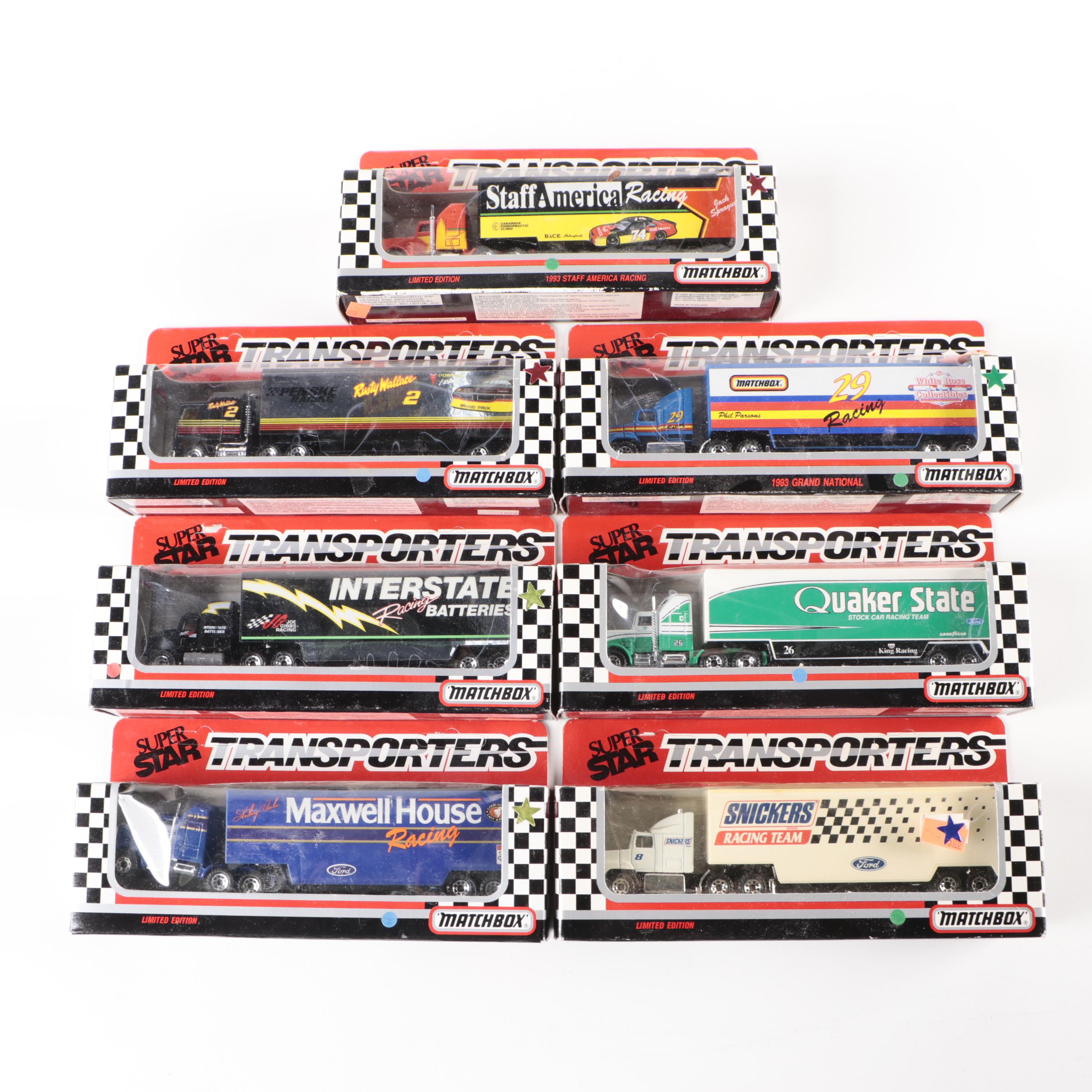 Matchbox Team Convoy, Super Star Transporters, and Other Diecast ...