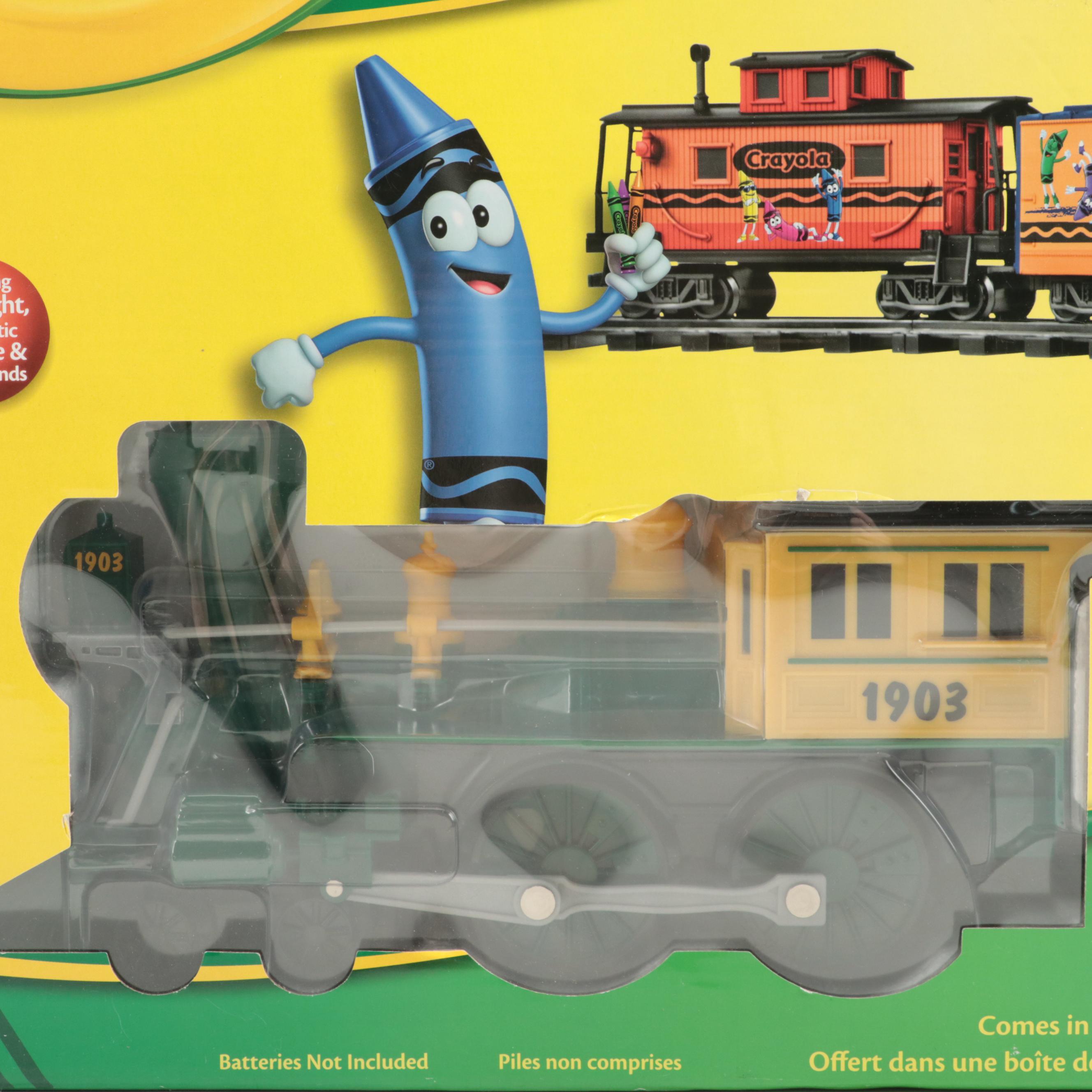 Lionel Crayola G Gauge Battery Powered Train Set | EBTH