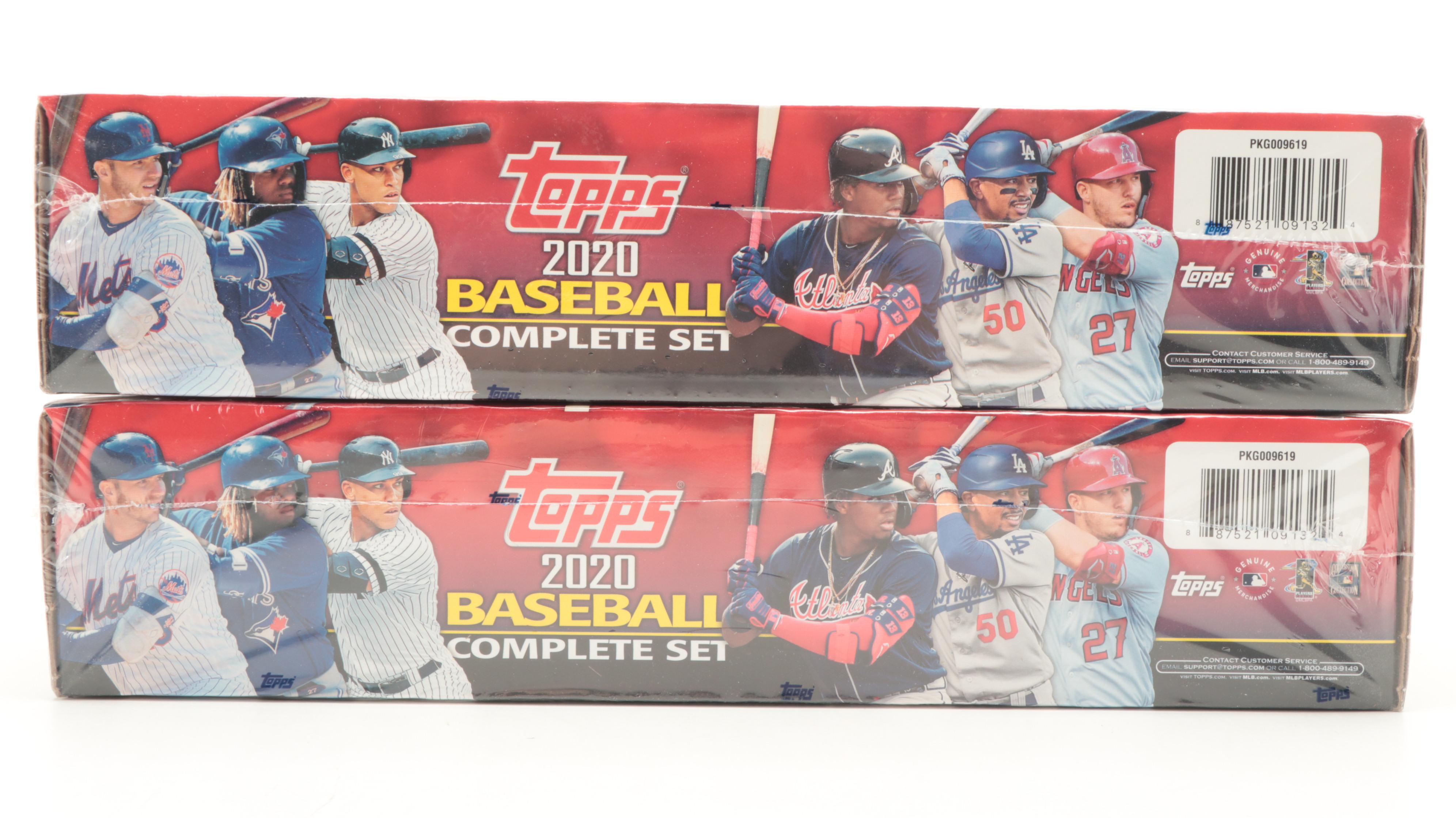 2020 Topps Baseball Cards Factory Sealed Complete Sets | EBTH