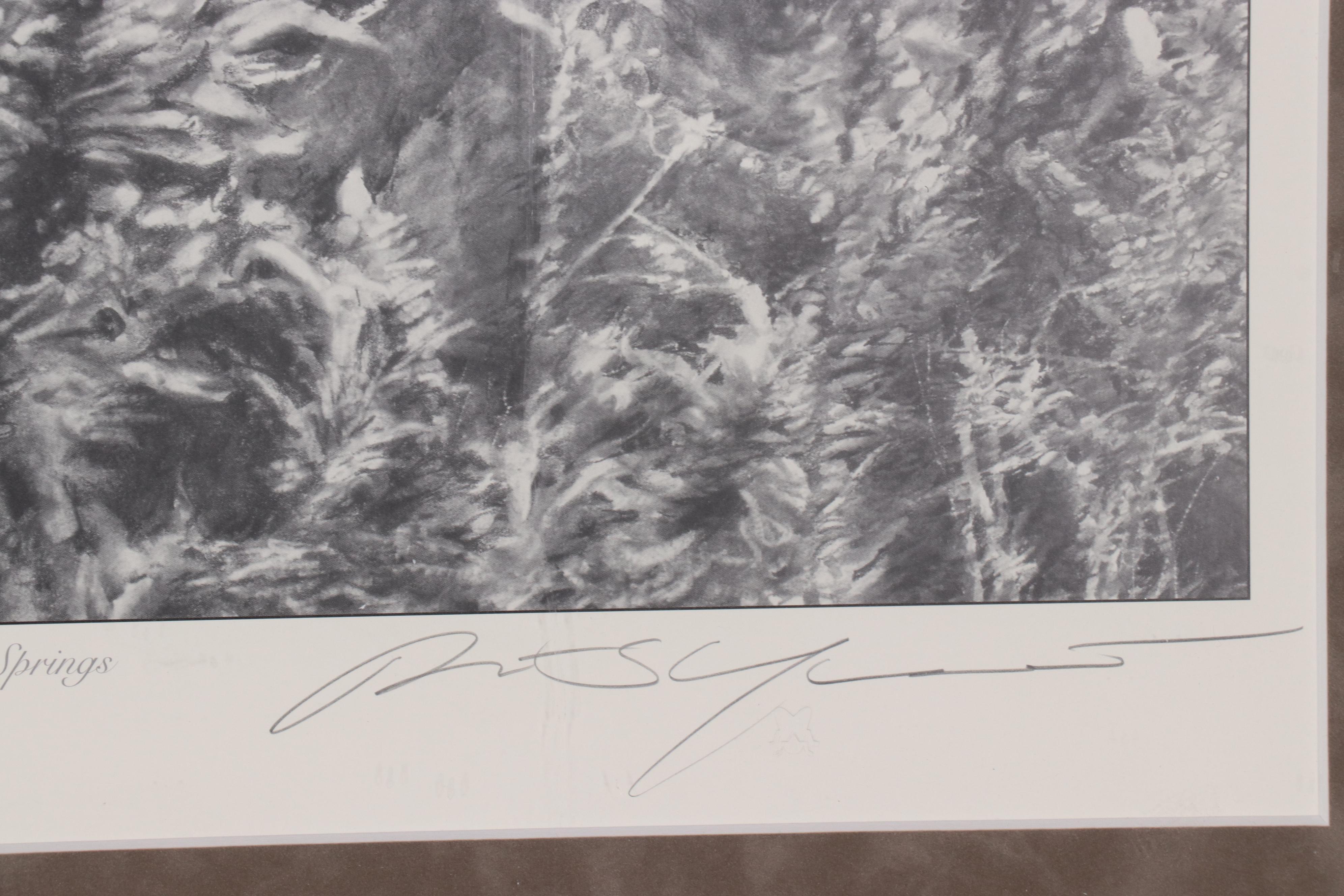 Robert "Shoofly" Shufelt Offset Lithograph "Castle Hot Springs" | EBTH