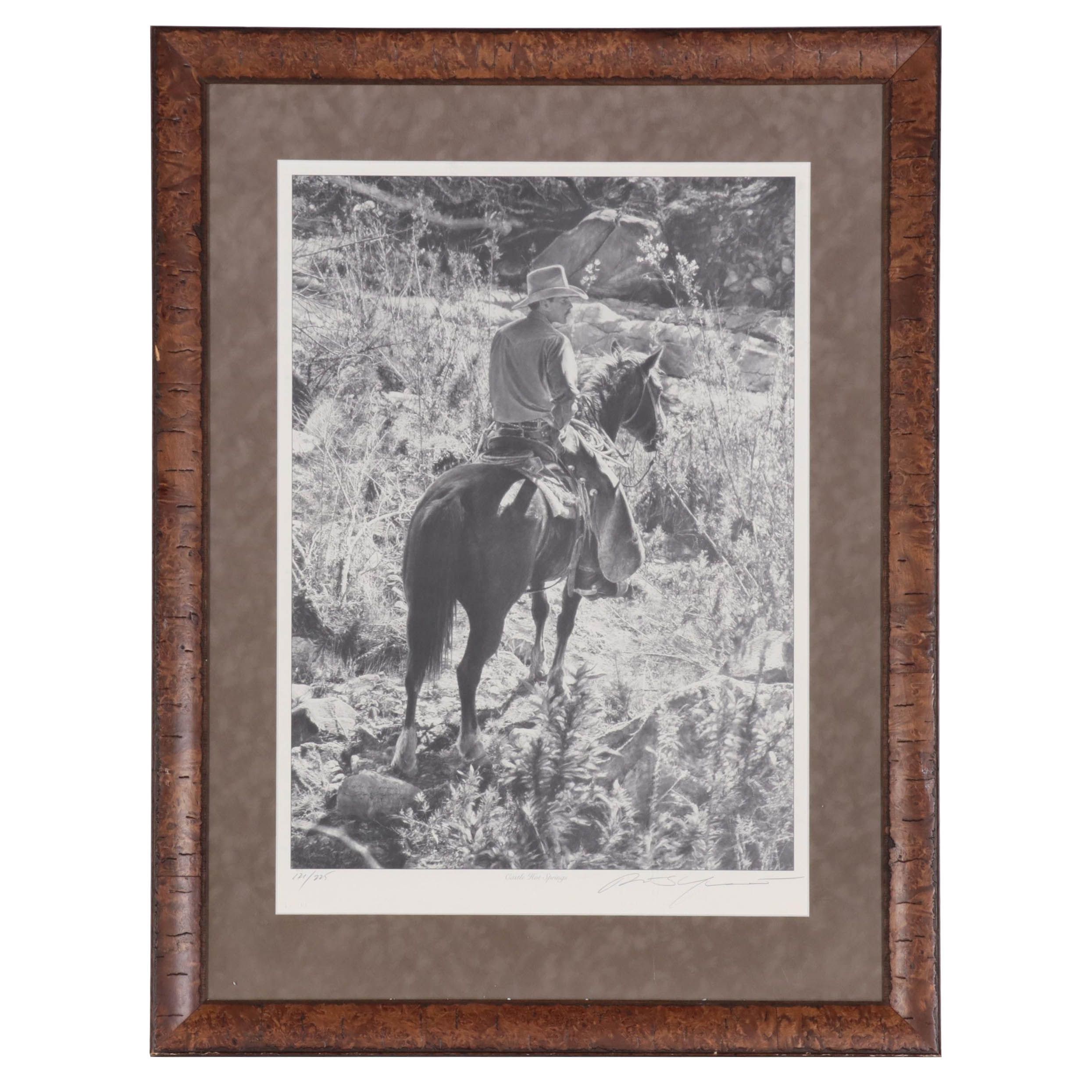 Robert "Shoofly" Shufelt Offset Lithograph "Castle Hot Springs" | EBTH