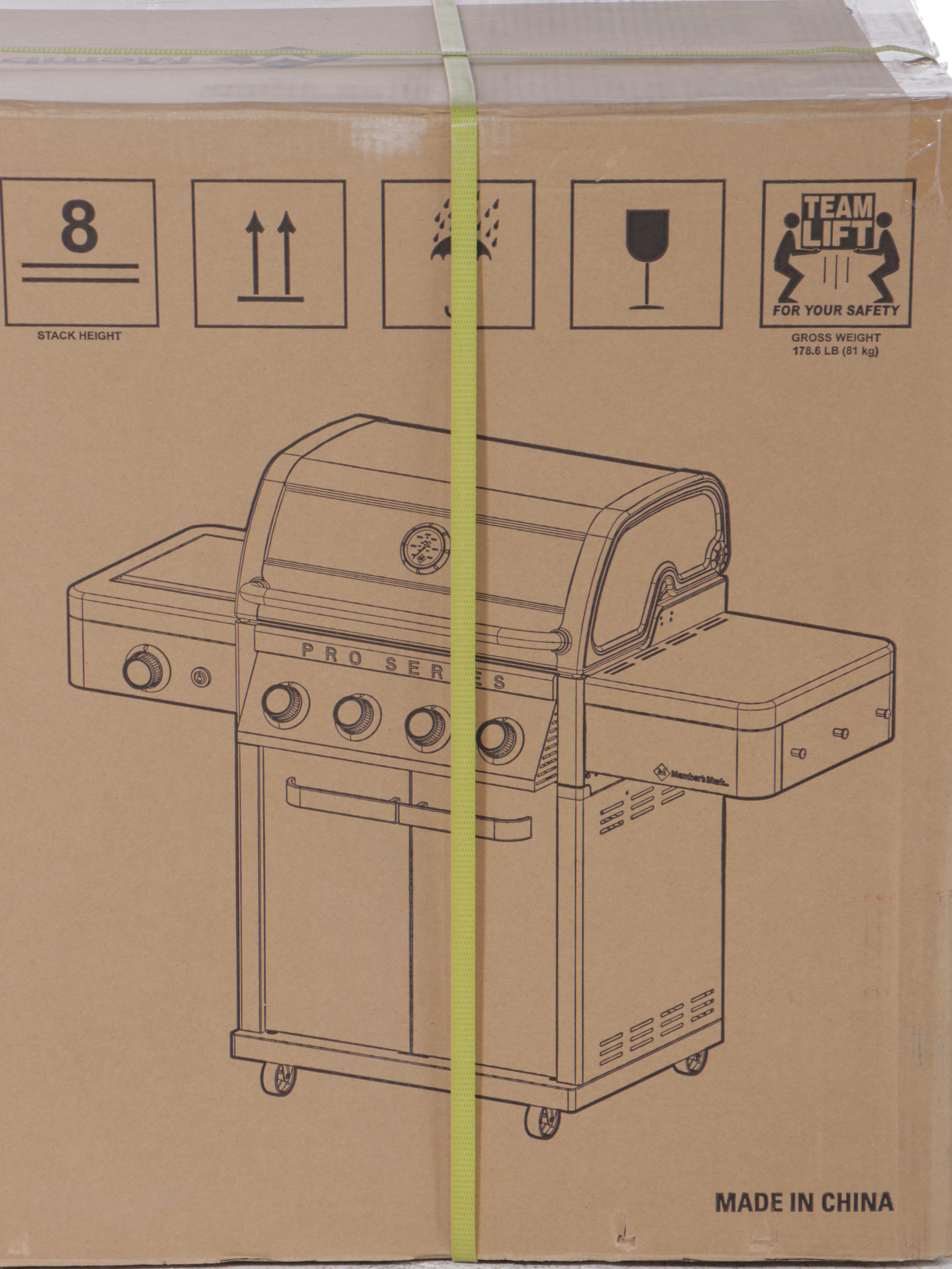 Member's Mark Pro Series Four-Burner Gas Grill | EBTH