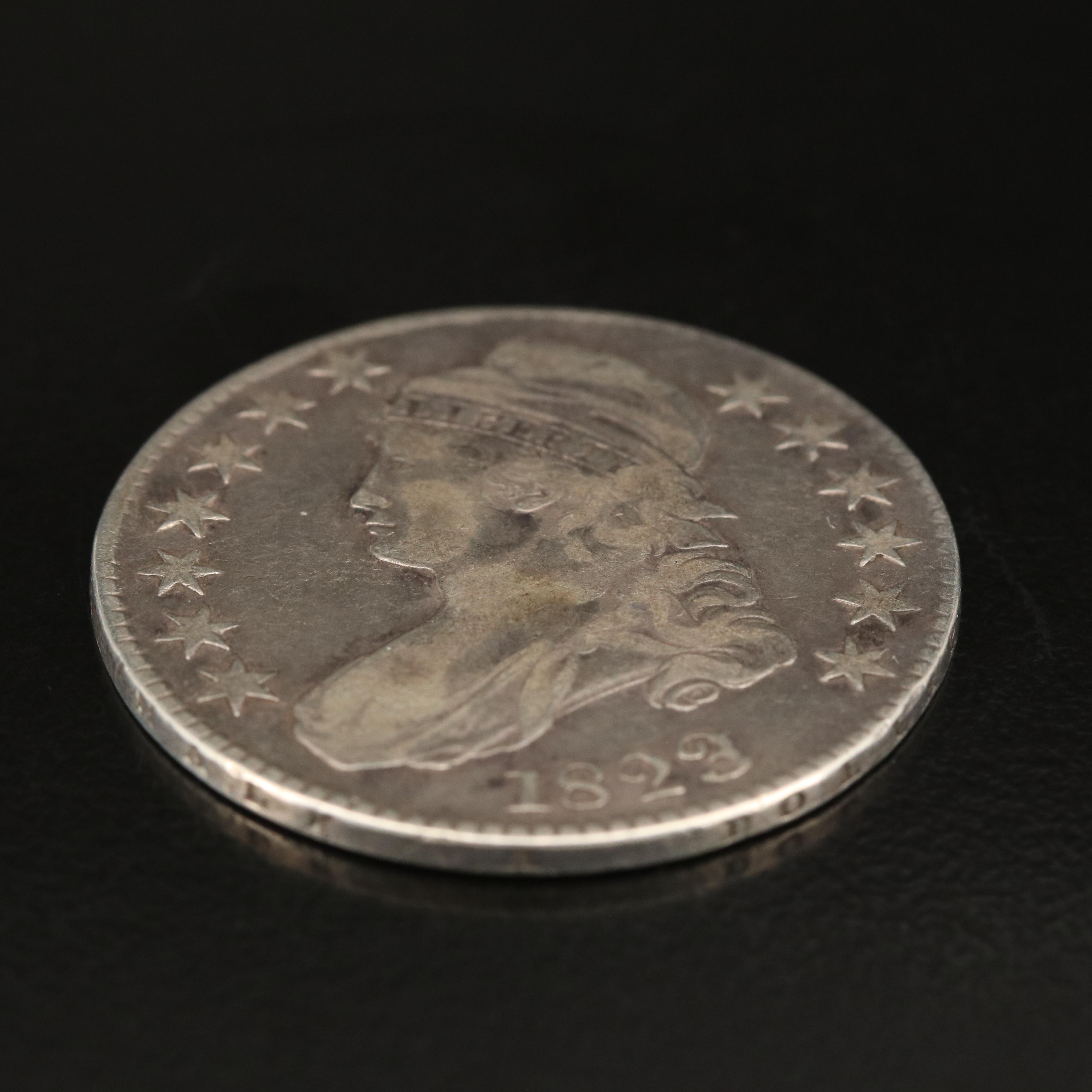 1823 Capped Bust Silver Half Dollar | EBTH