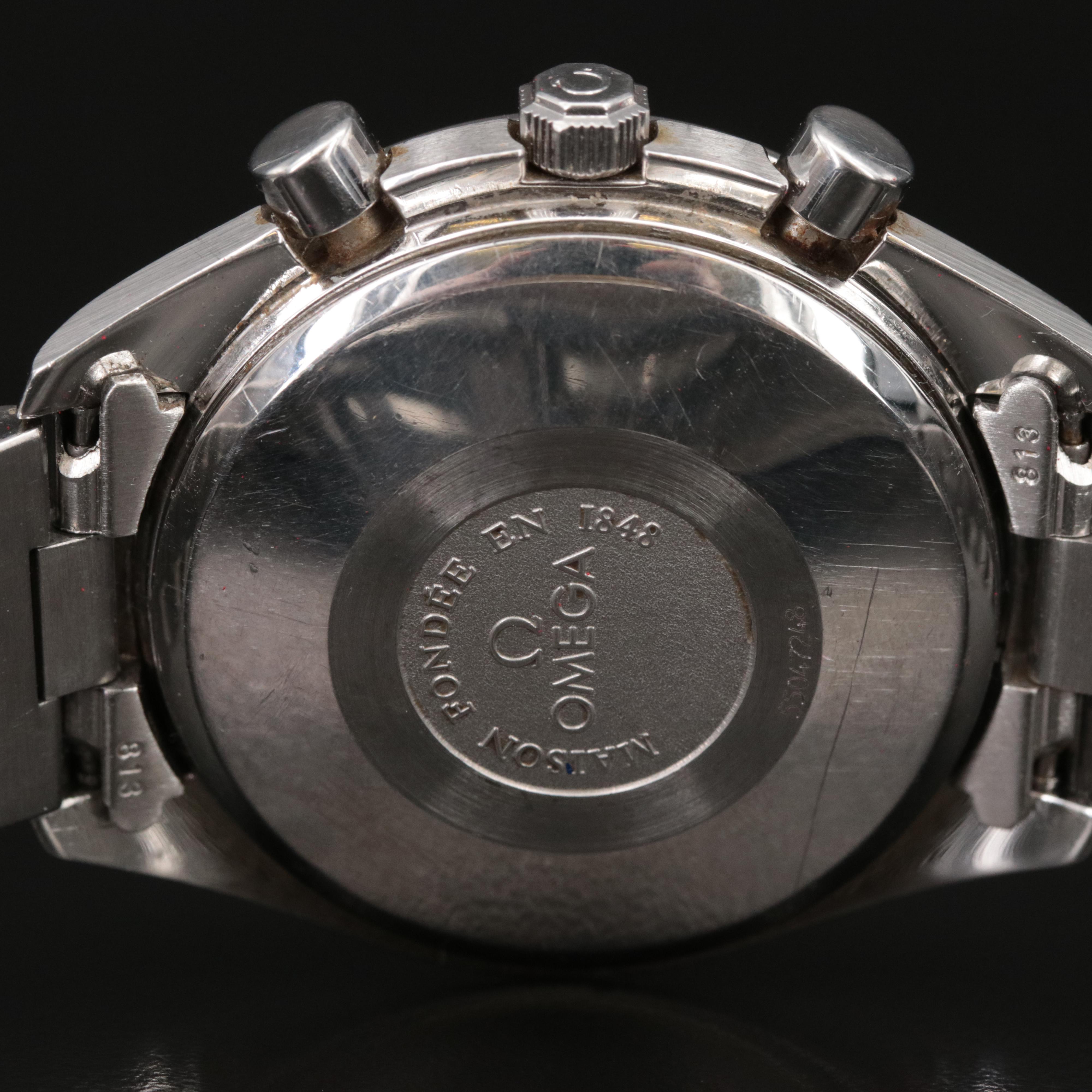 Omega Speedmaster Triple Date Automatic Wristwatch | EBTH