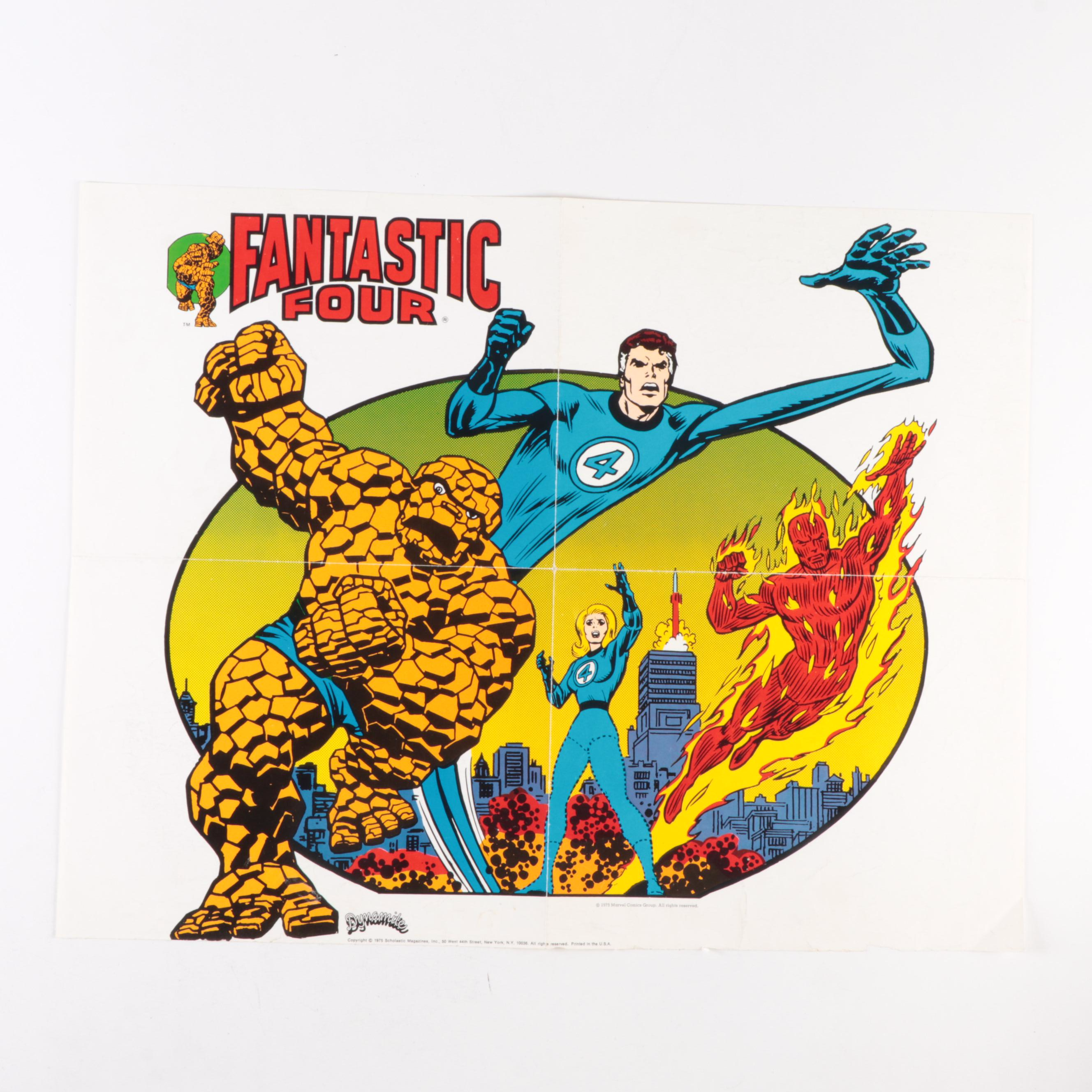 Marvel Fantastic Four Treasury Edition Comics, Big Little Book and FOOM ...