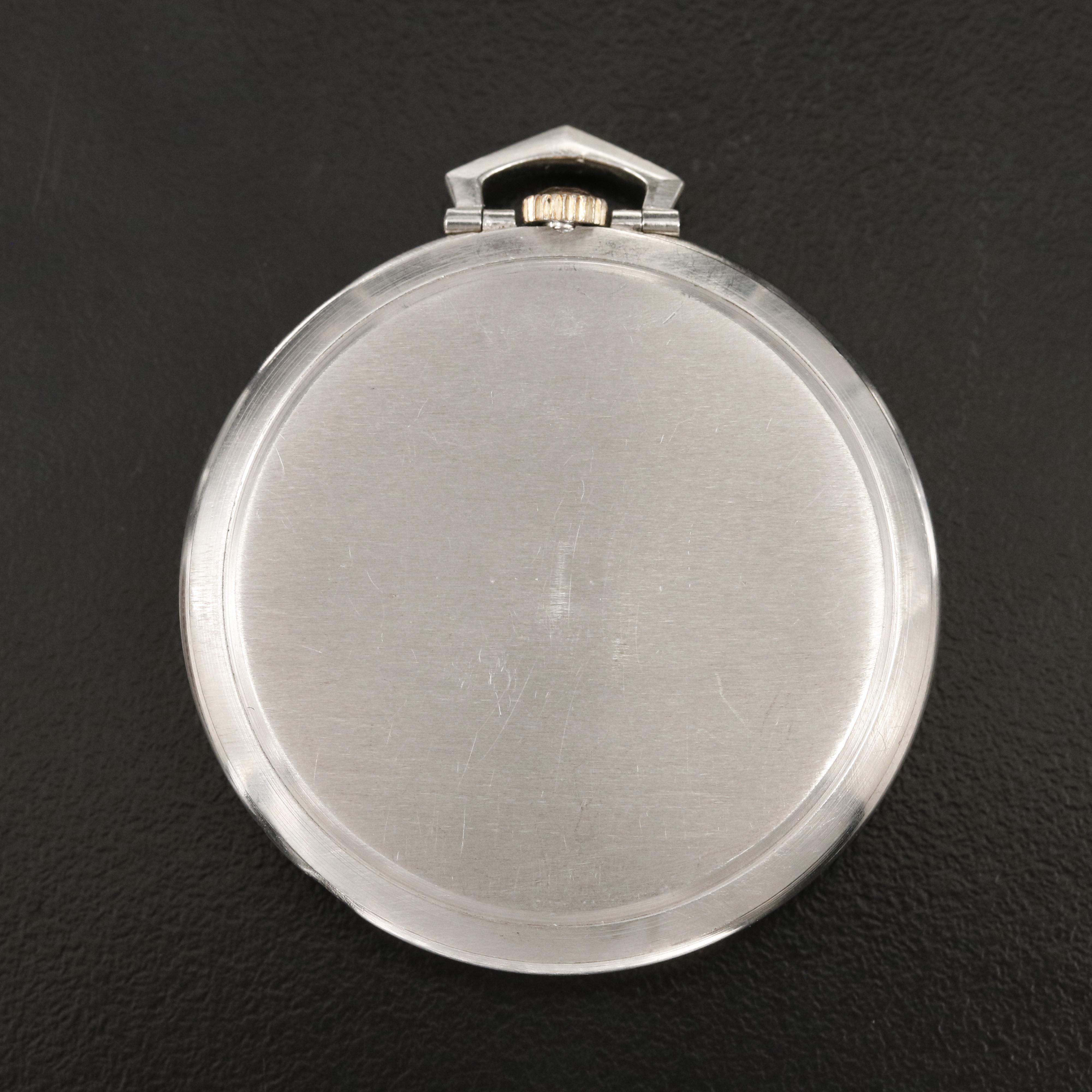 Platinum Meylan Diamond Pocket Watch | EBTH