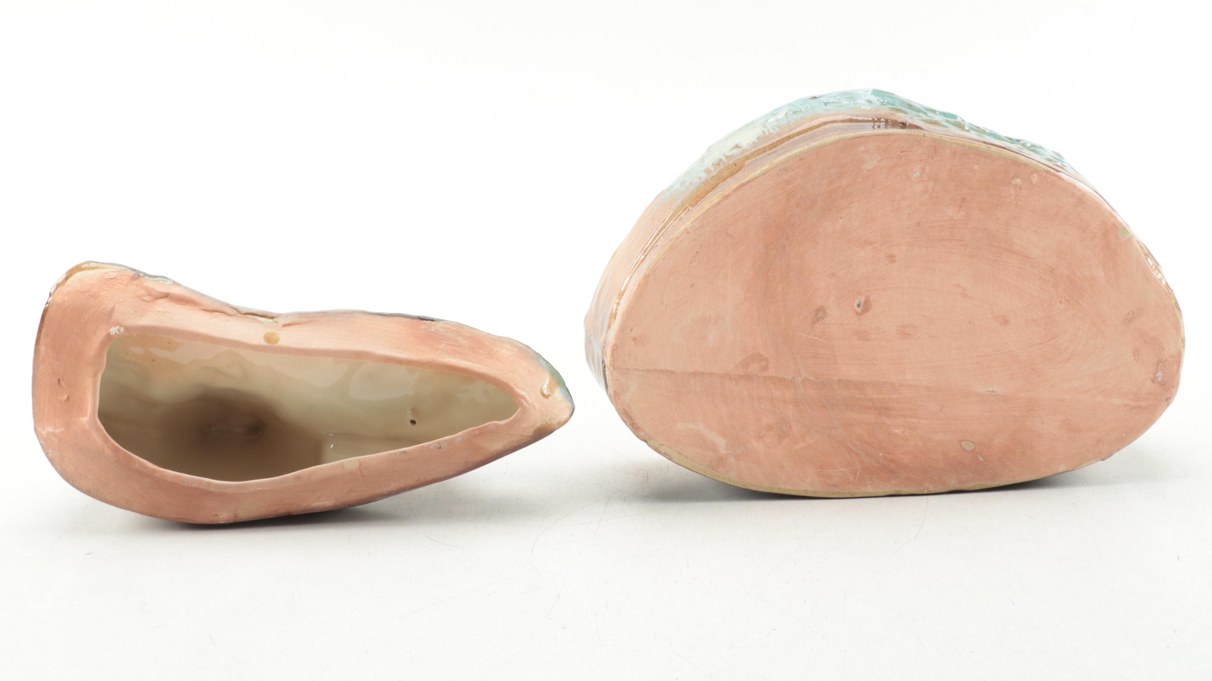 Rick Wisecarver Hand-Painted Glazed Earthenware Cookie Jar, 2000 | EBTH