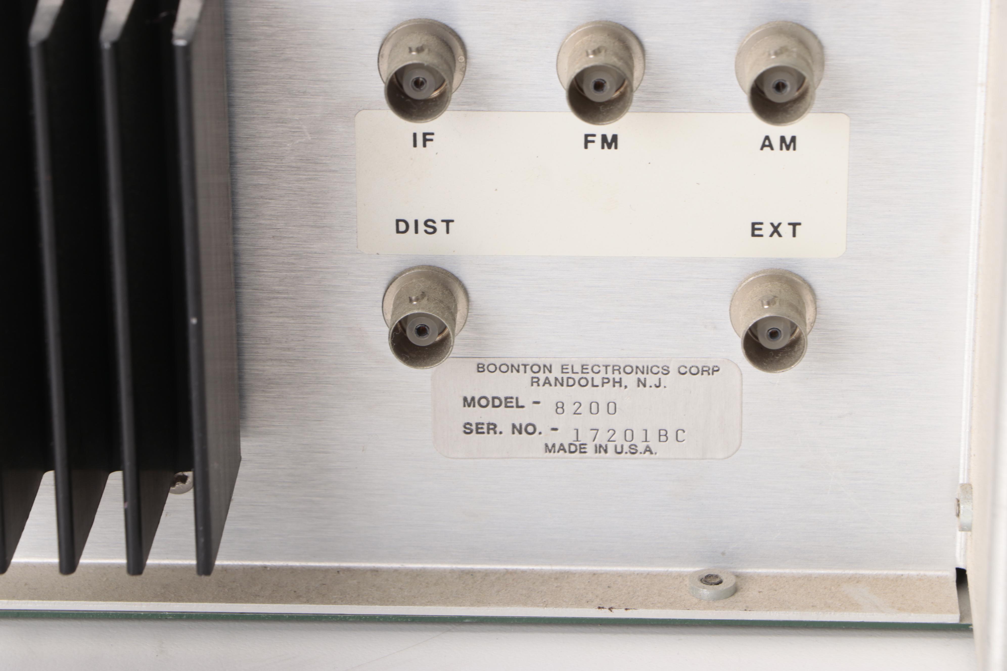 Boonton Modulation Analyzer with Frederick Electronics and MultiFAX Demodulators | EBTH