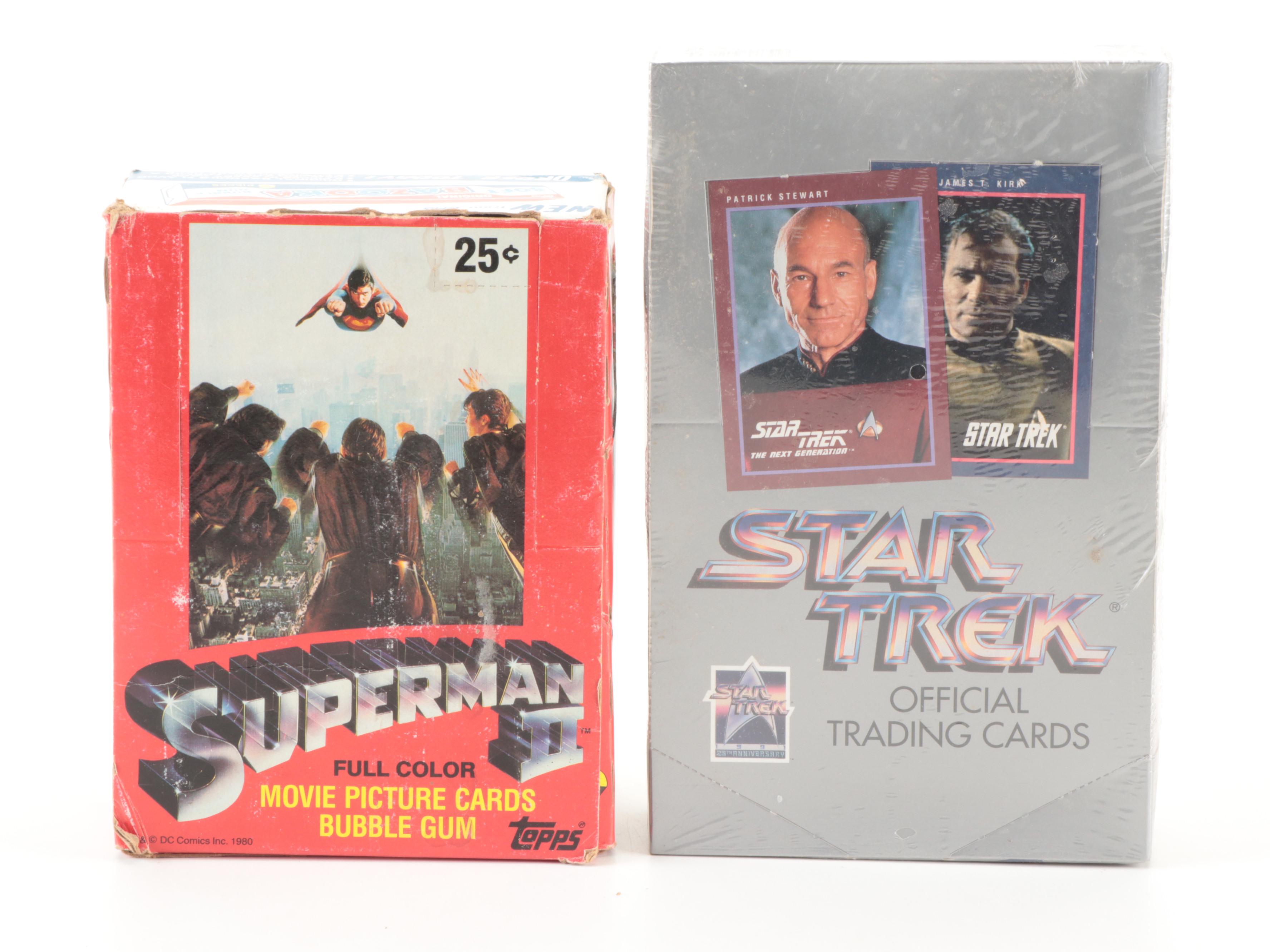 Star Trek, Superman, Nintendo Trading Cards with Graded Uncle Sam, More ...