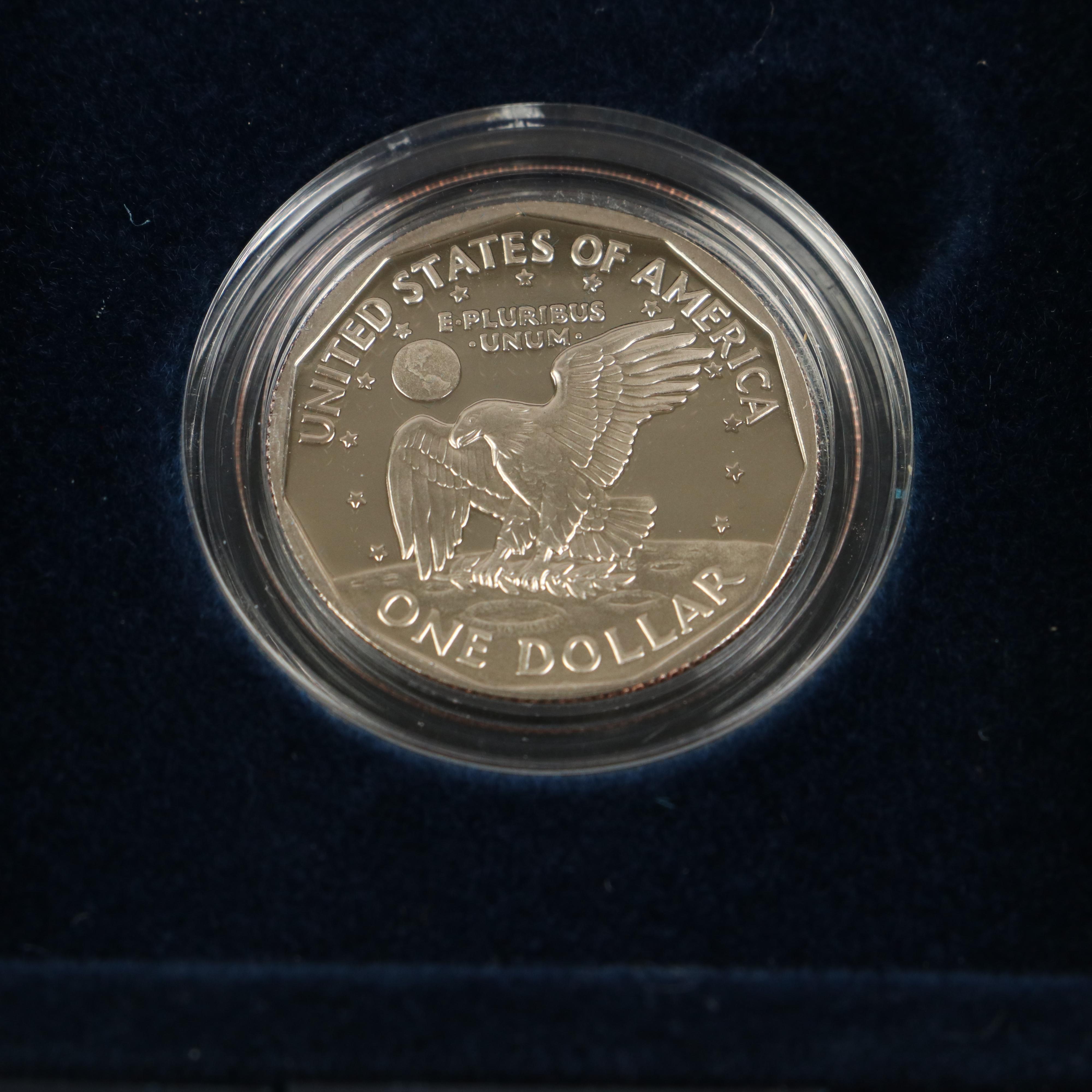 Group of Eight Modern Commemorative Half Dollars and a One Dollar Proof ...