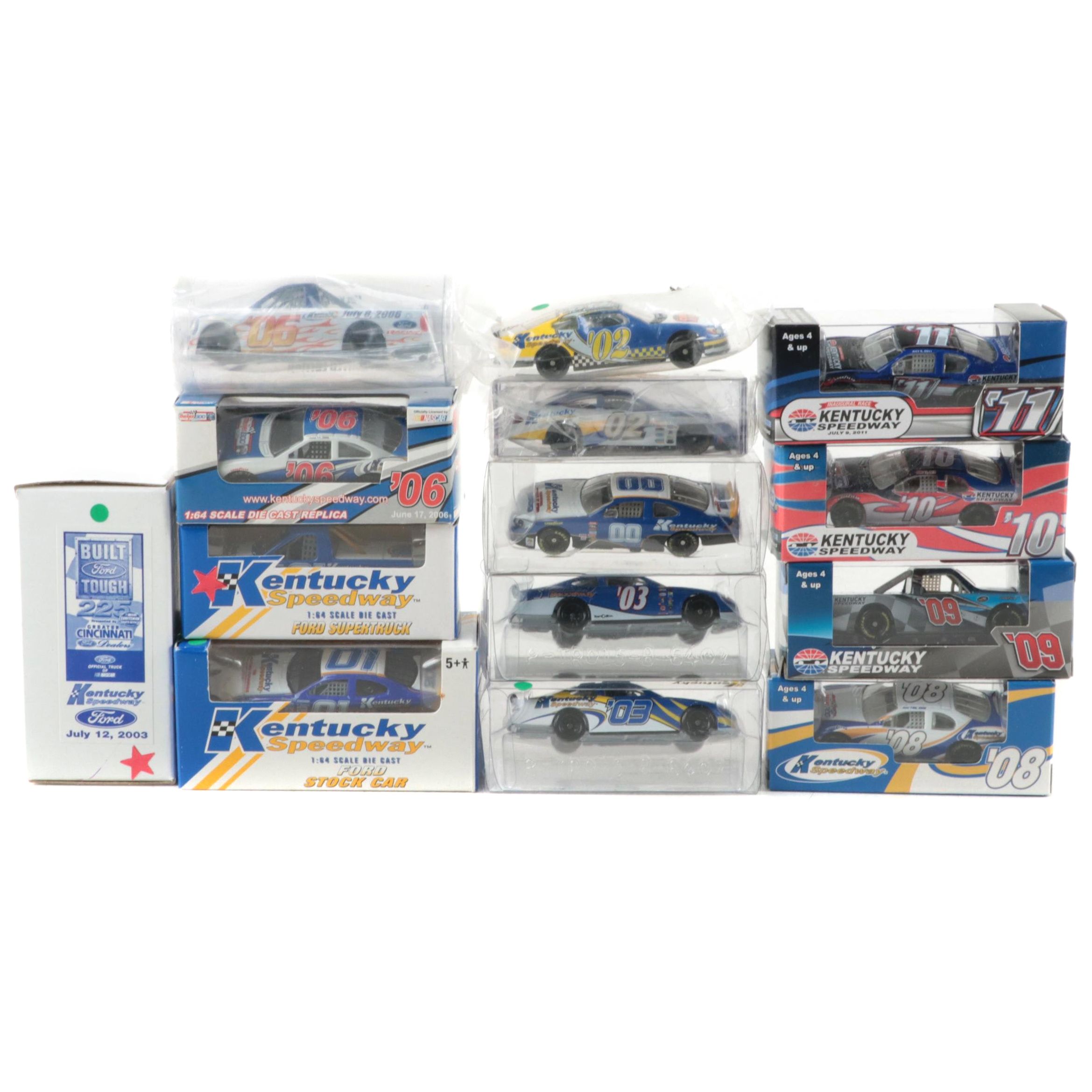 Ertl Racing Champions Kentucky Speedway Limited Edition Ford Stock Cars ...