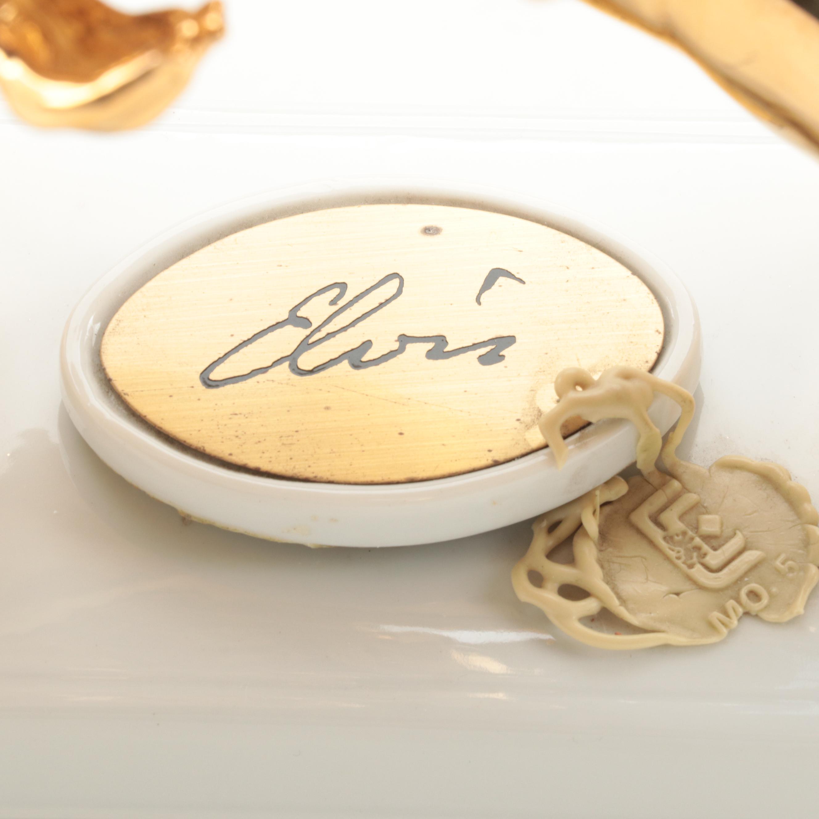 McCormick Elvis Gold Encore Ceramic Whiskey Decanter | EBTH