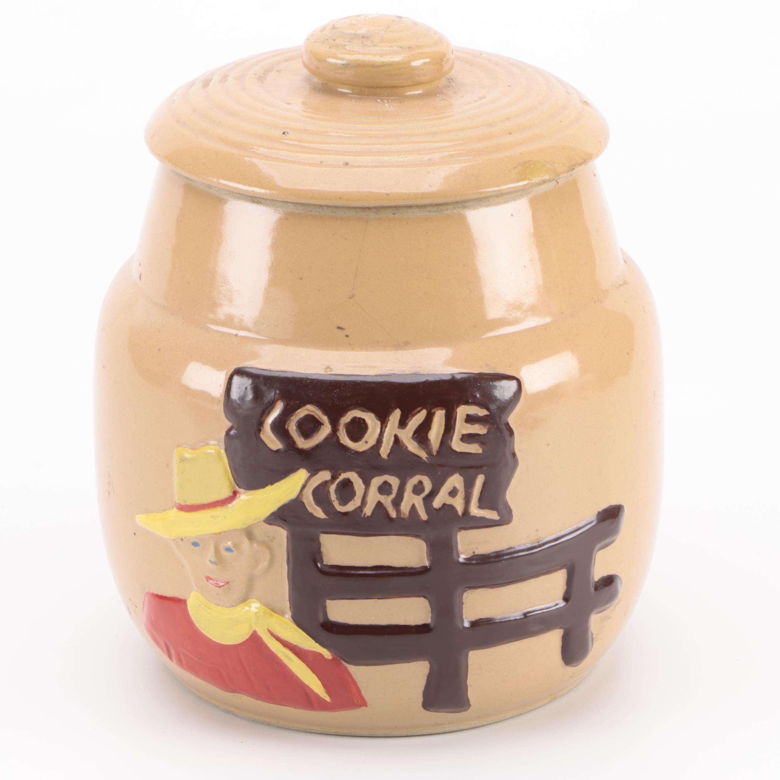 Ceramic and Other Western Themed Cookie Jars, Mid to Late 20th Century ...