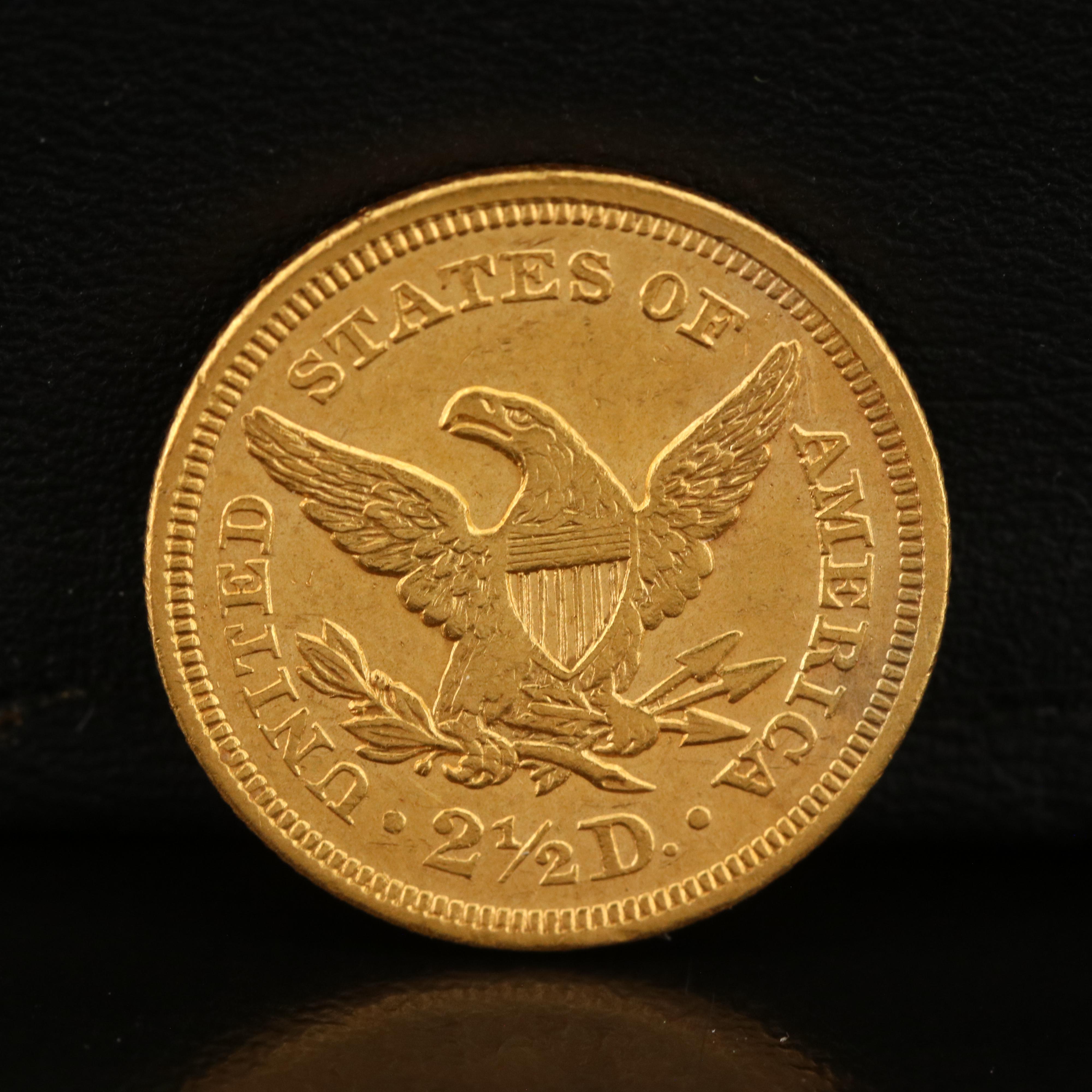 1851 Liberty Head $2 1/2 Gold Coin | EBTH