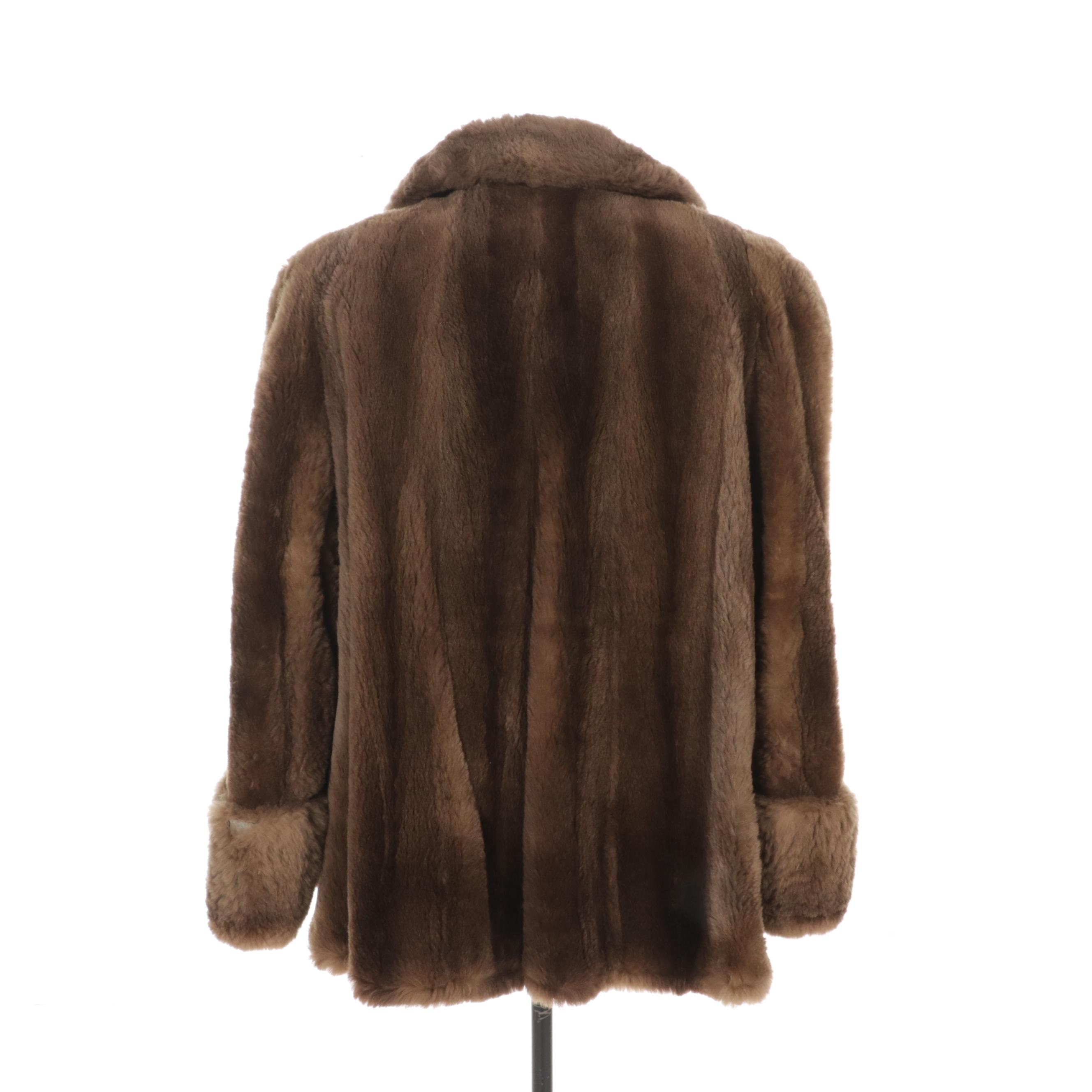 Sheared Beaver Fur Jacket, Mid to Late 20th Century | EBTH
