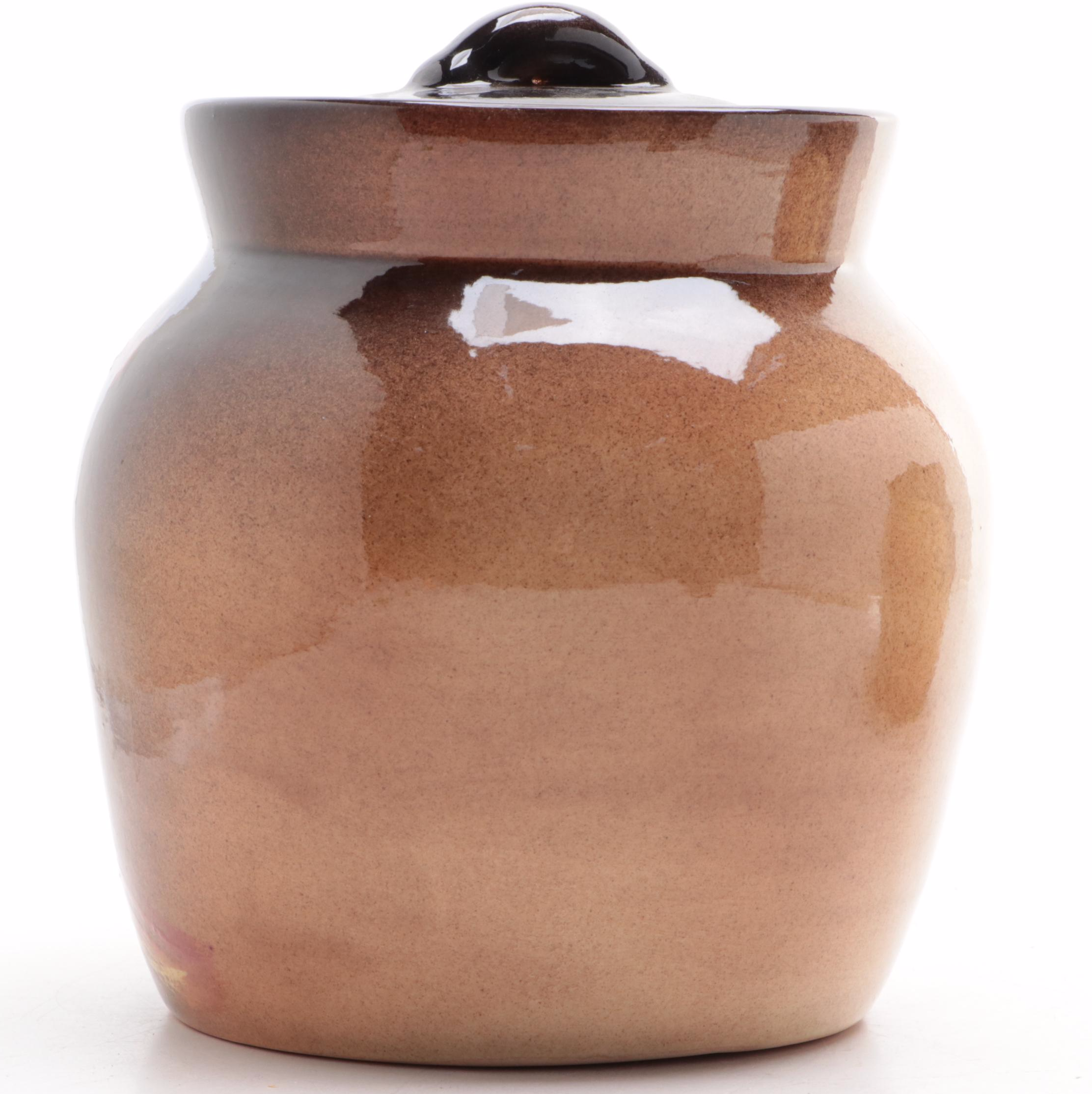Rick Wisecarver for Wihoa Art Pottery "Red Man Tobacco" Earthenware ...
