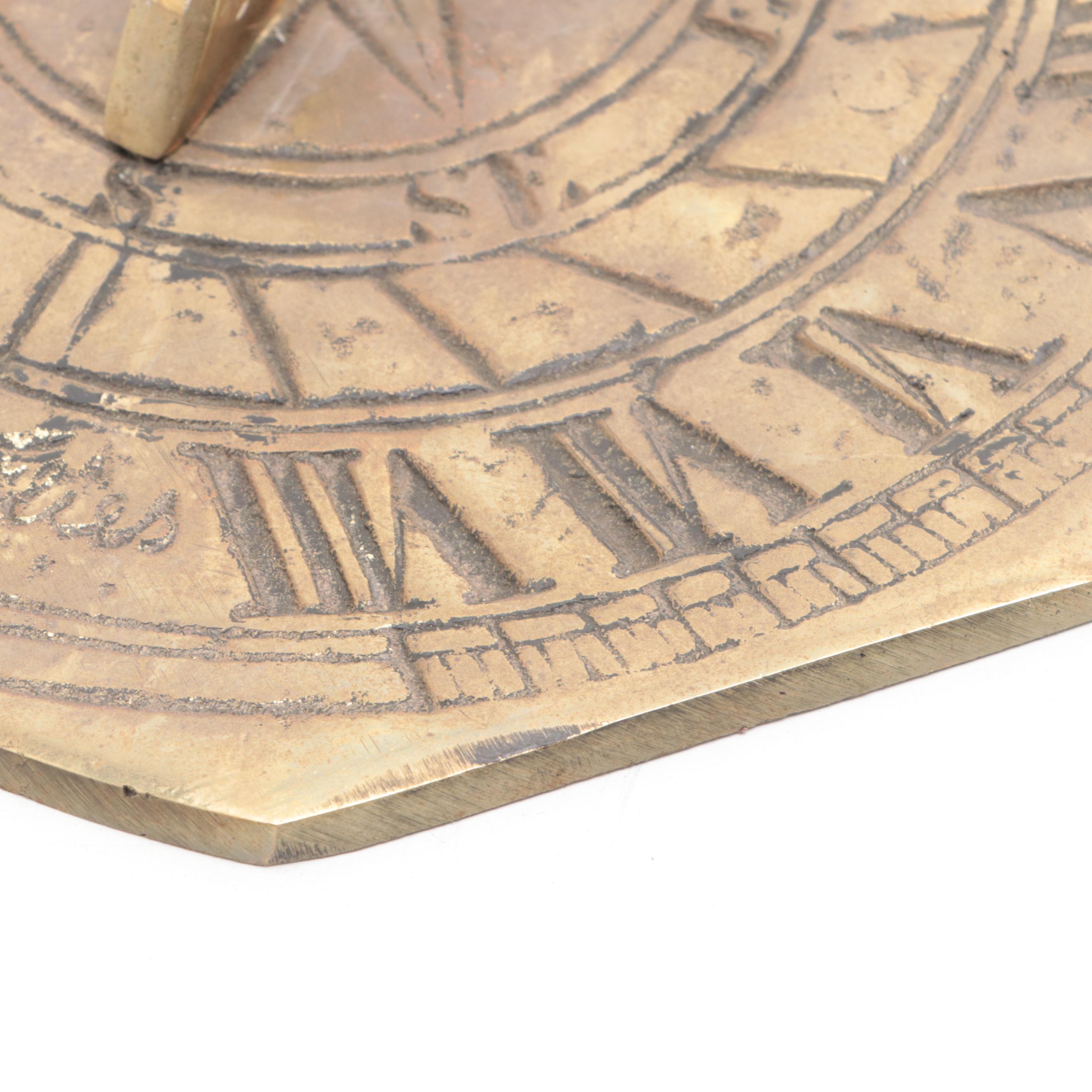Brass Patio Sundials | EBTH