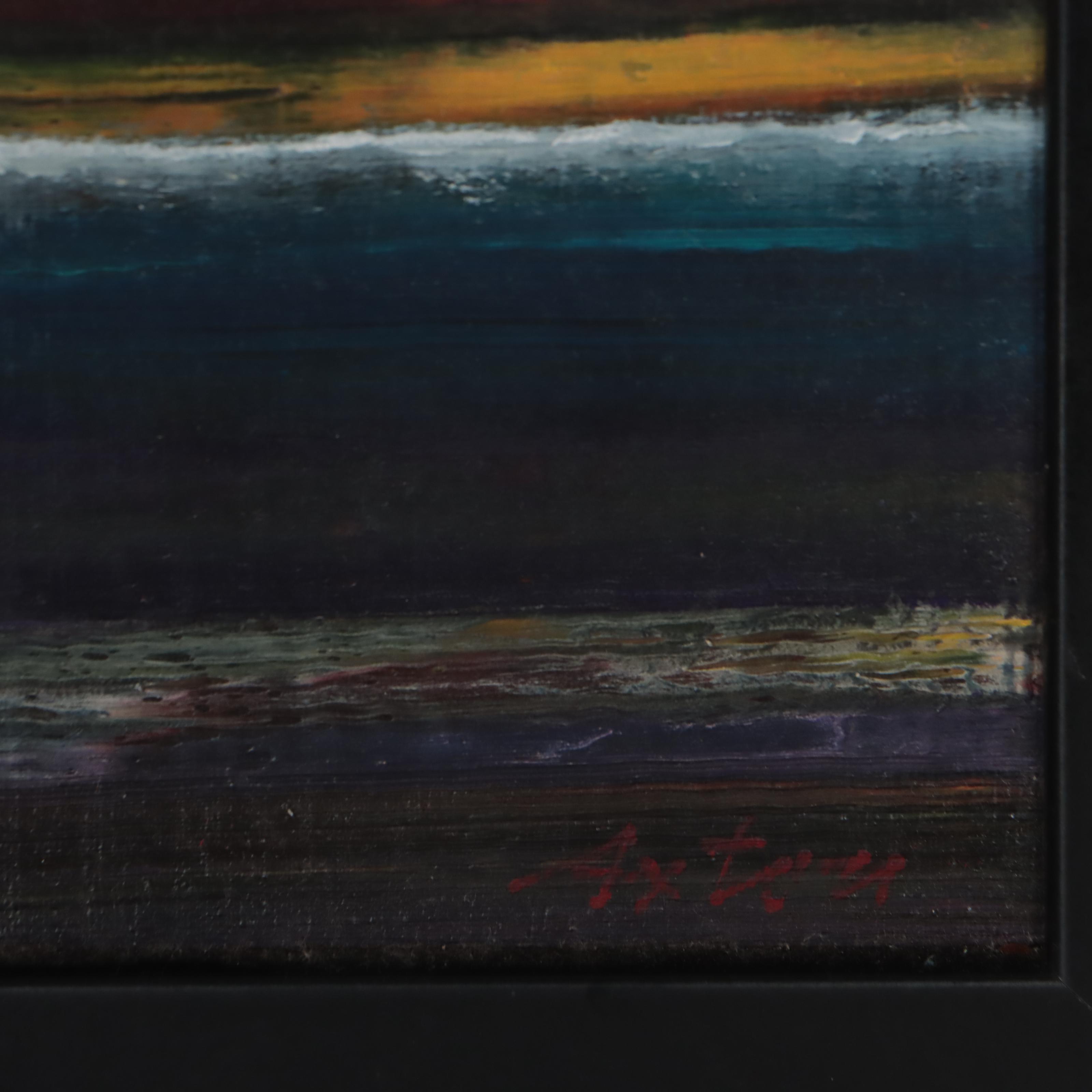 John Axton Oil Painting "Sonoma Gold," 2011 | EBTH