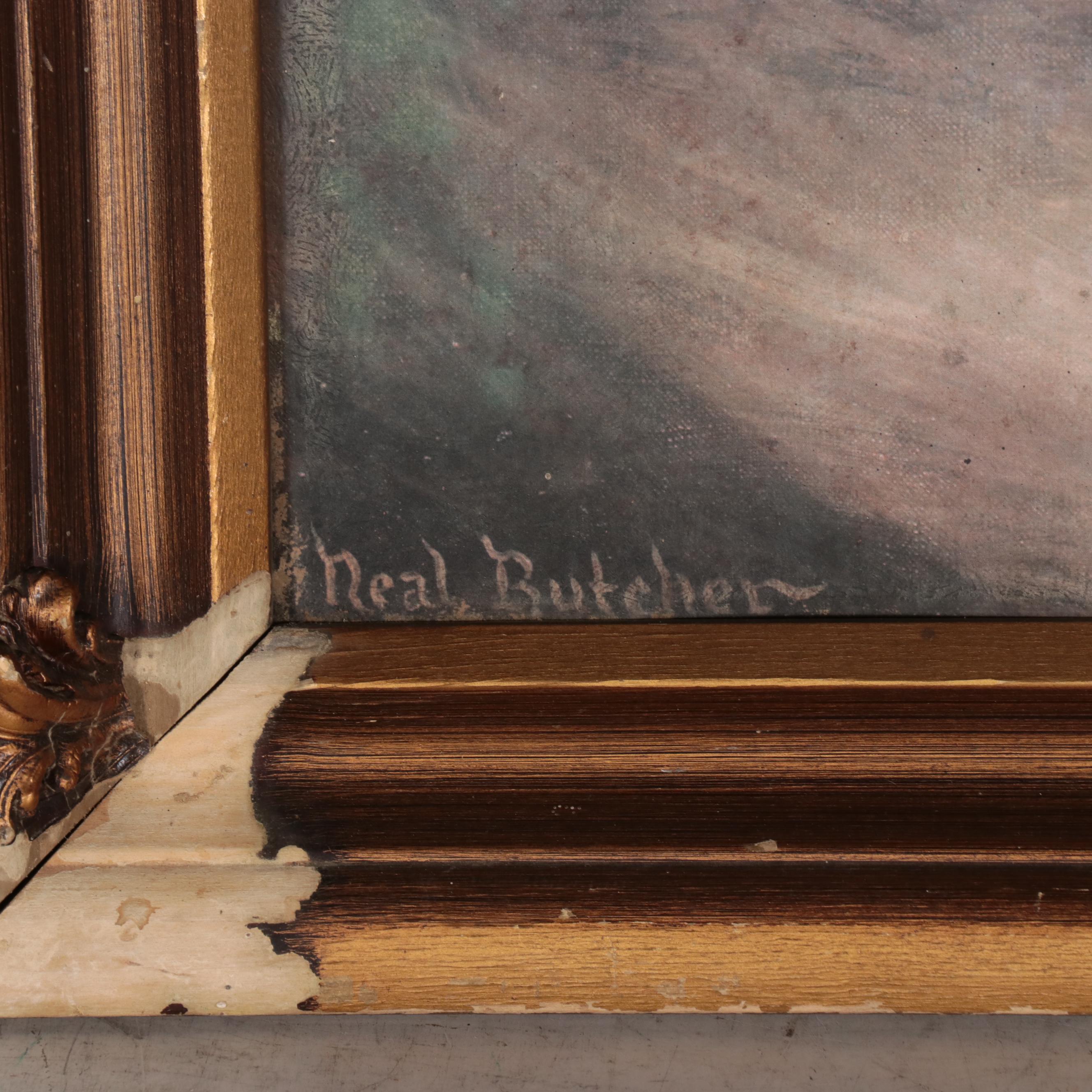 Offset Lithograph of Still Life With Chrysanthemums After Neal Butcher ...