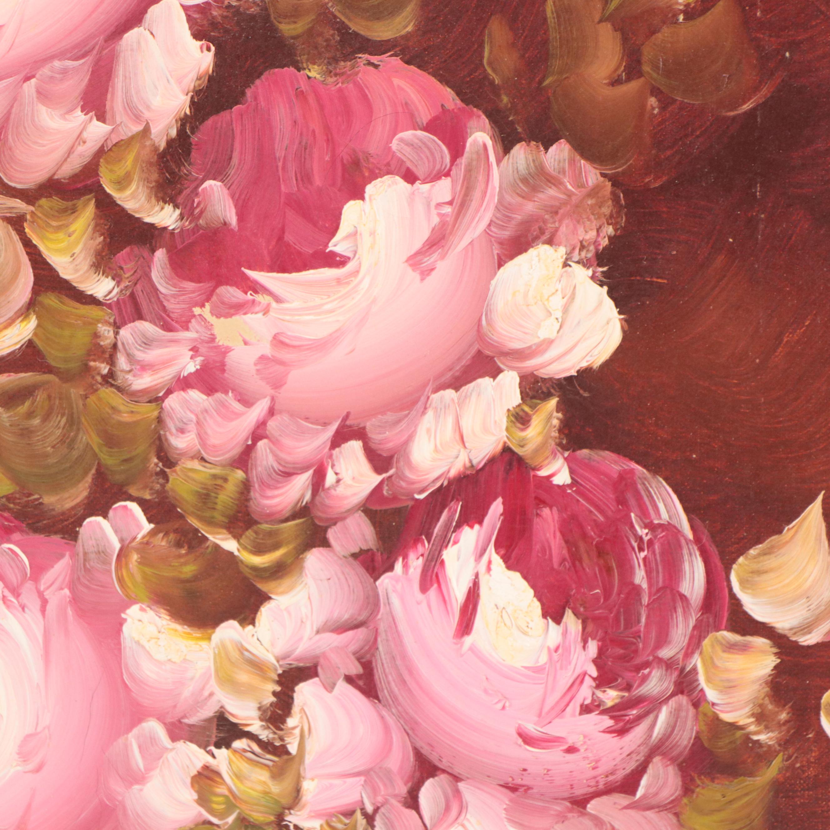 Floral Still Life Oil Painting | EBTH