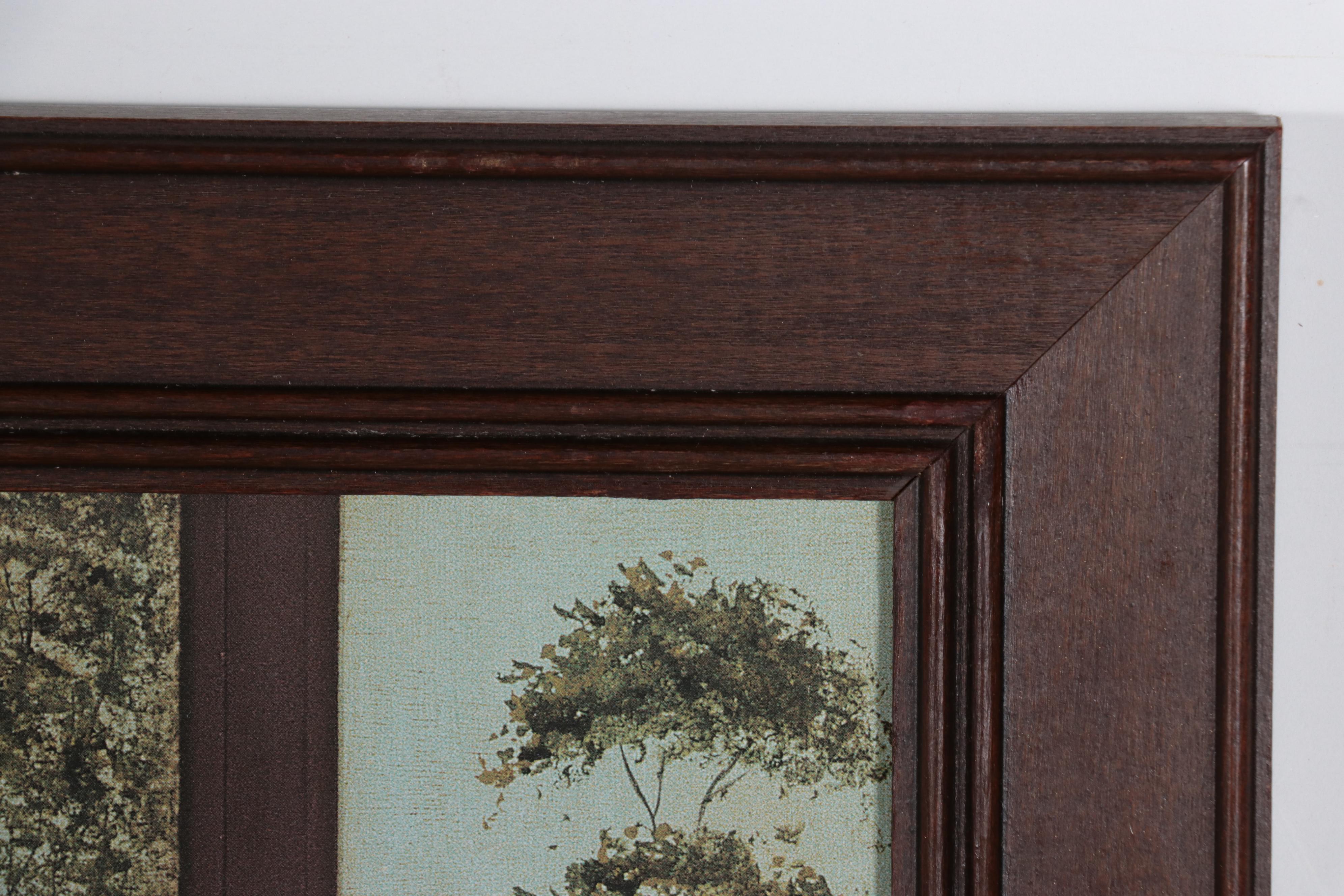 Offset Lithograph of Folk Art Country Scene, 21st Century | EBTH