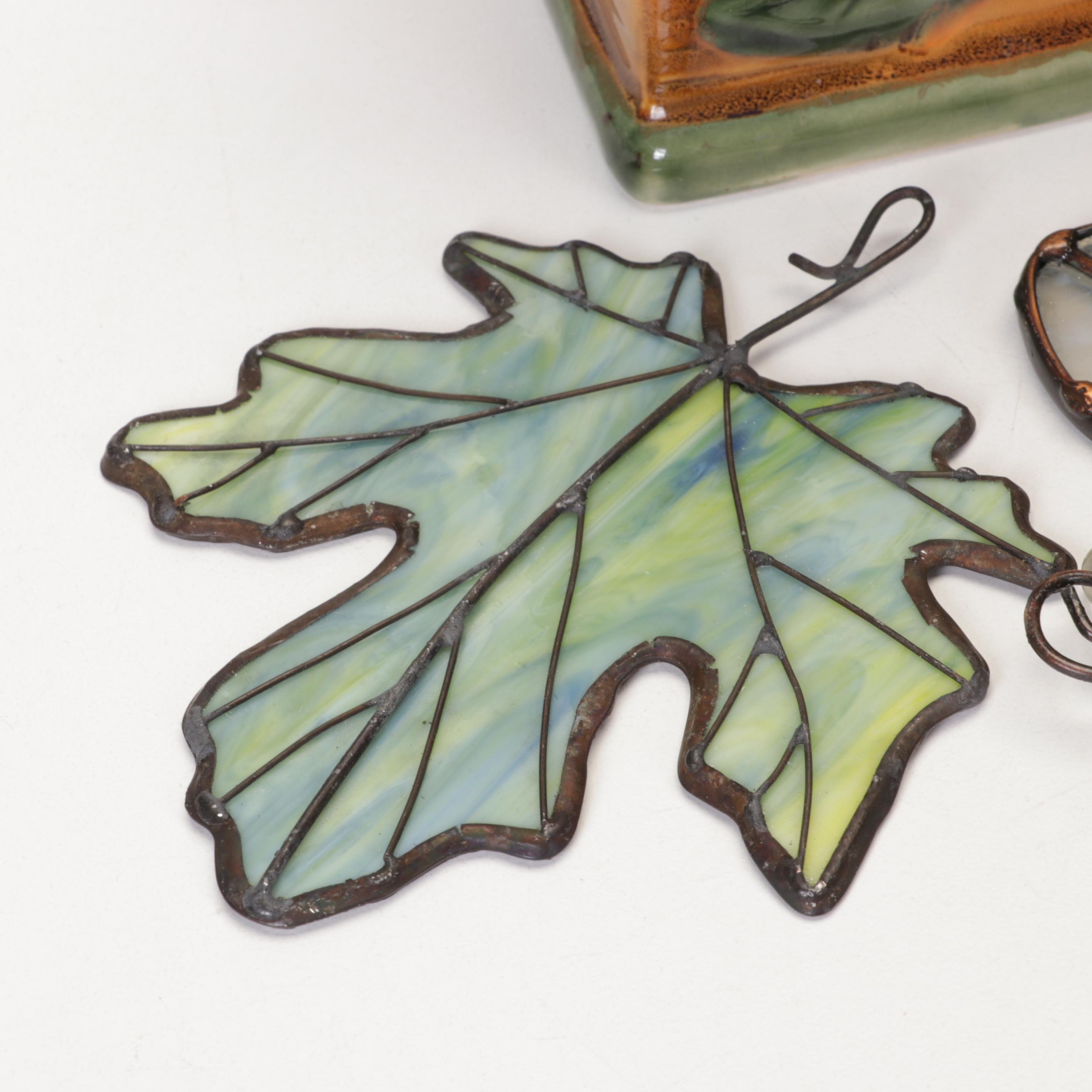 Hand-Glazed Ceramic Bird House, Stained Glass Suncatchers, and More | EBTH