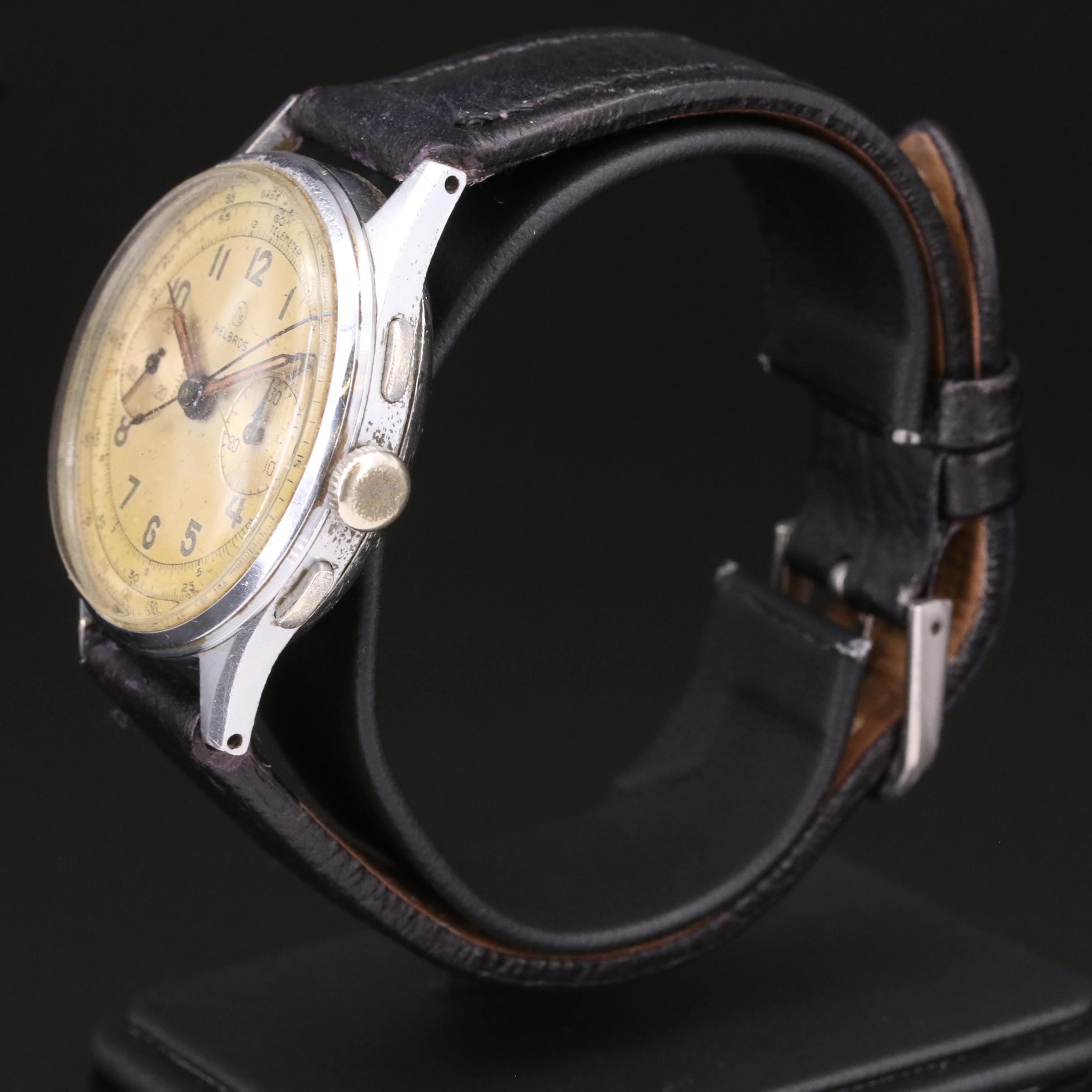 Vintage Helbros Chronograph Wristwatch | EBTH