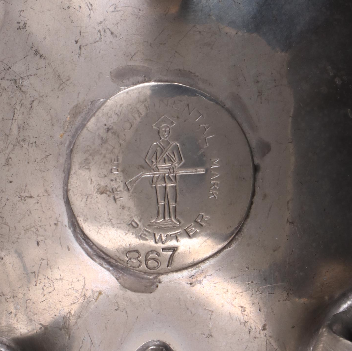 James Dixon & Sons Creamer with Other Pewter Christening Cup and ...