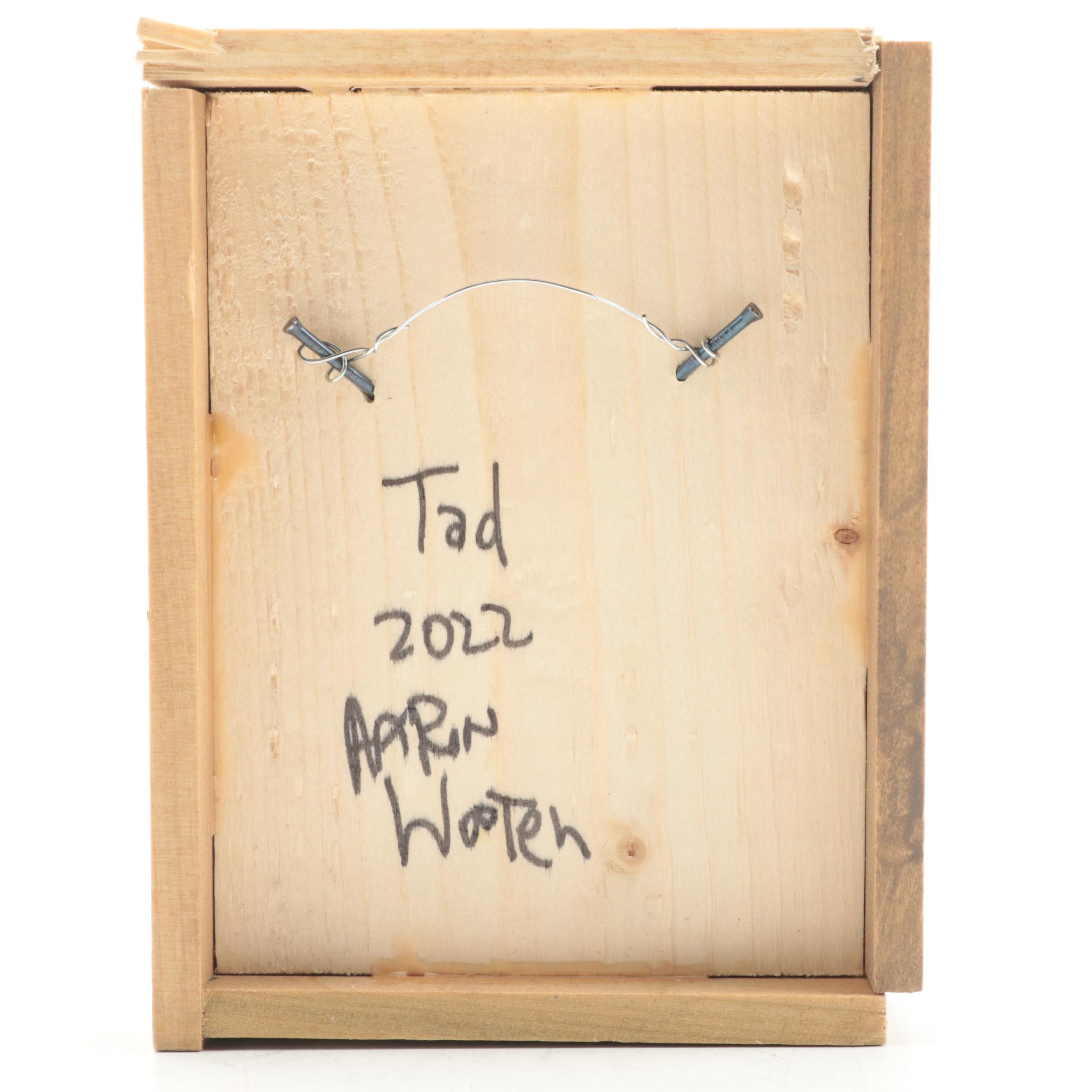 Aaron Wooten Acrylic Painting "Tad," 2022 | EBTH