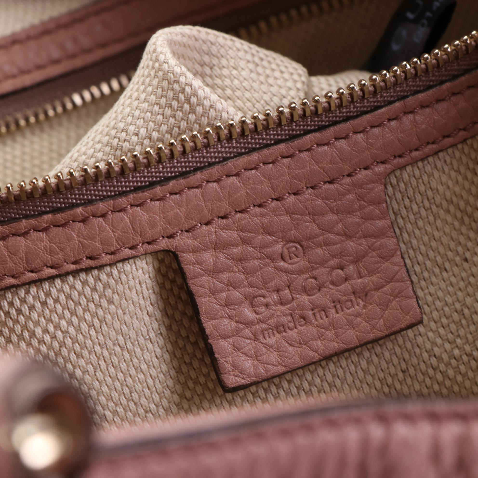 Gucci Japan Exclusive Soho Tote Bag in Pebble Grain Leather | EBTH