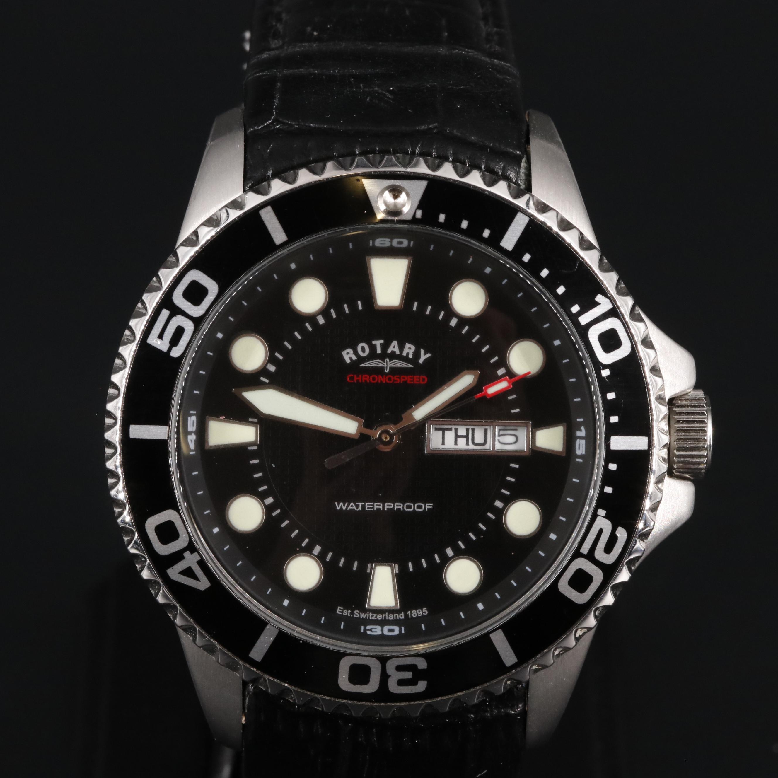 Rotary "Chronospeed" Quartz Wristwatch | EBTH