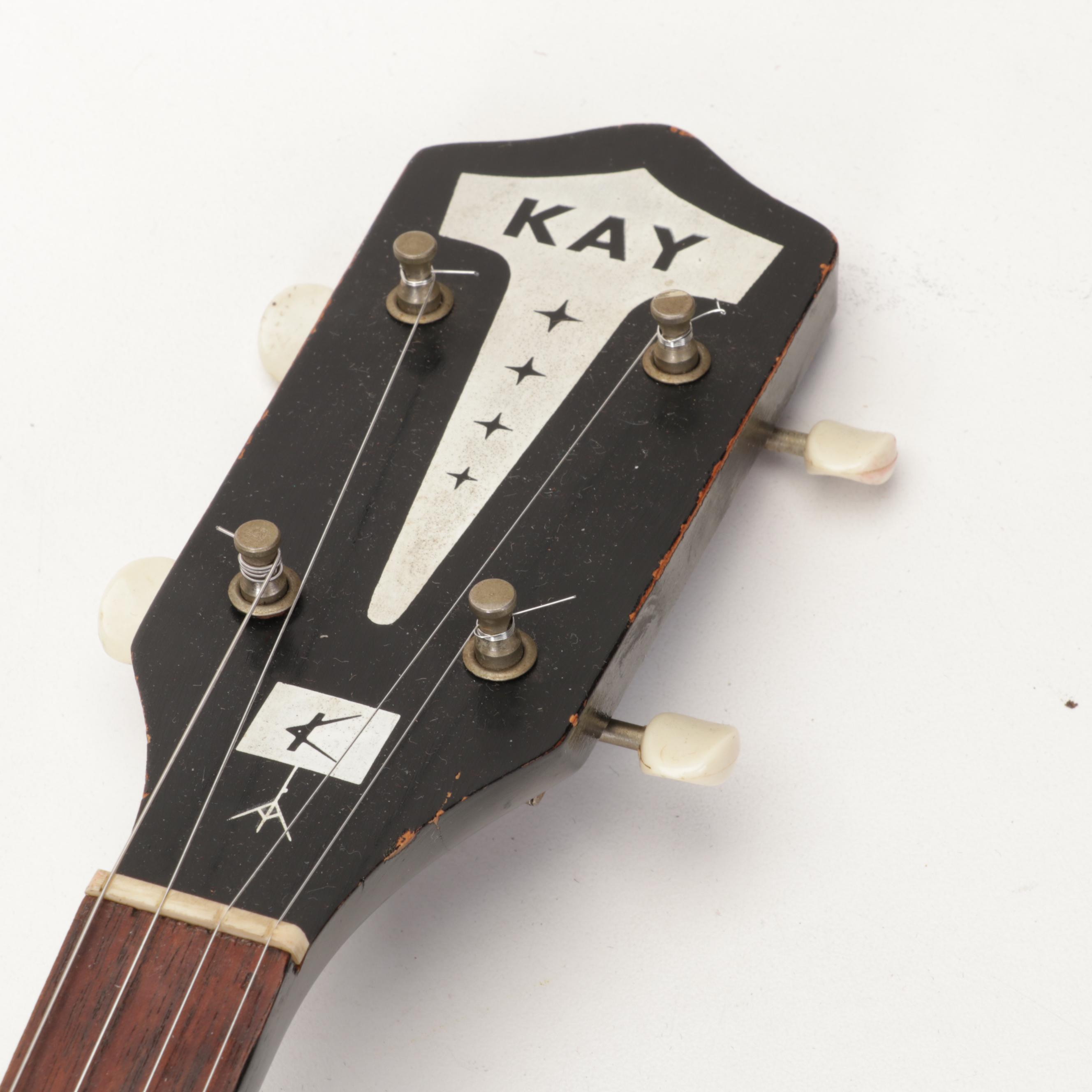 Kay 5-String Open Back Banjo, Mid-20th Century | EBTH