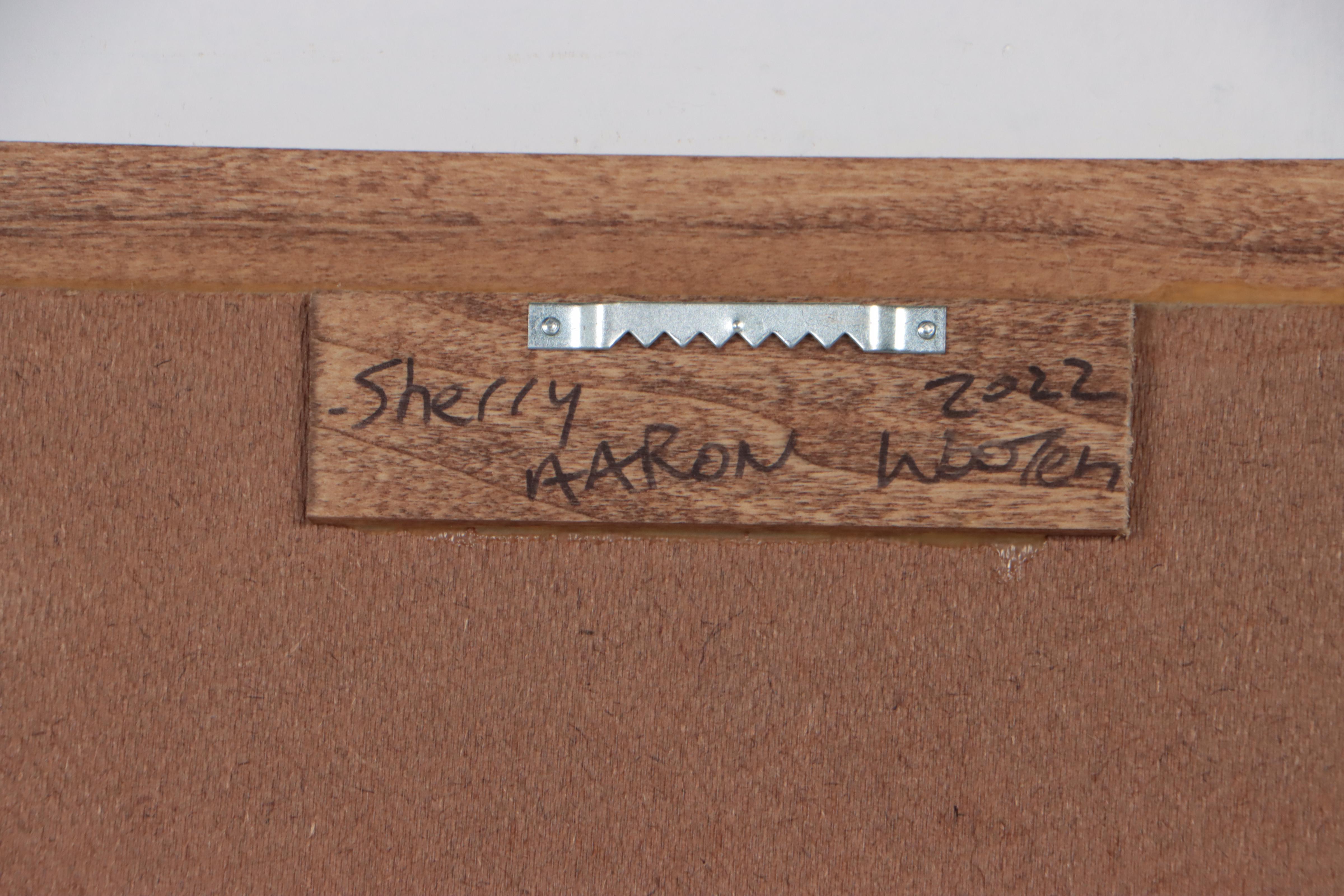 Aaron Wooten Portrait Acrylic Painting "Sherry," 2022 | EBTH