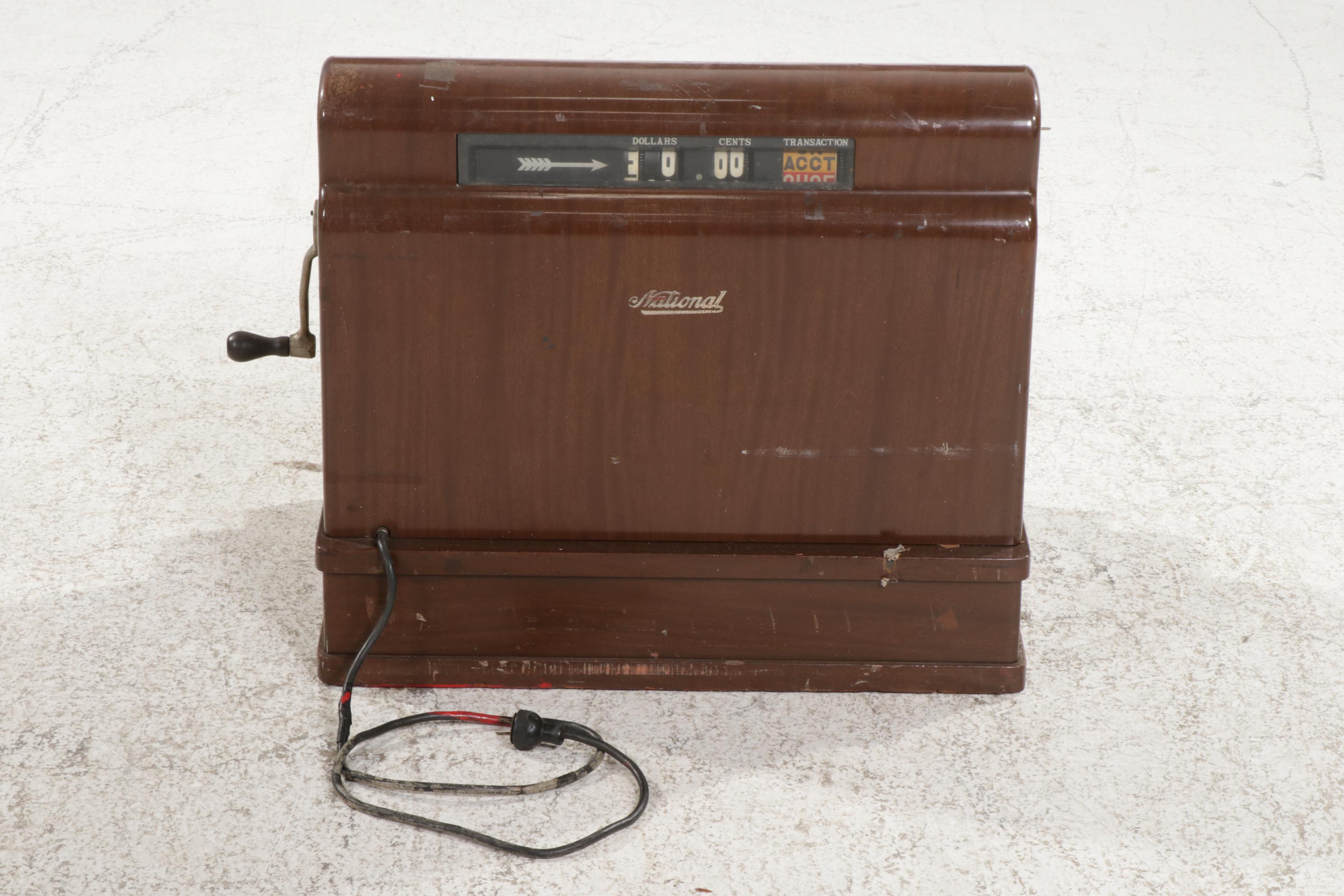 National Manual Cash Register, Mid 20th Century | EBTH