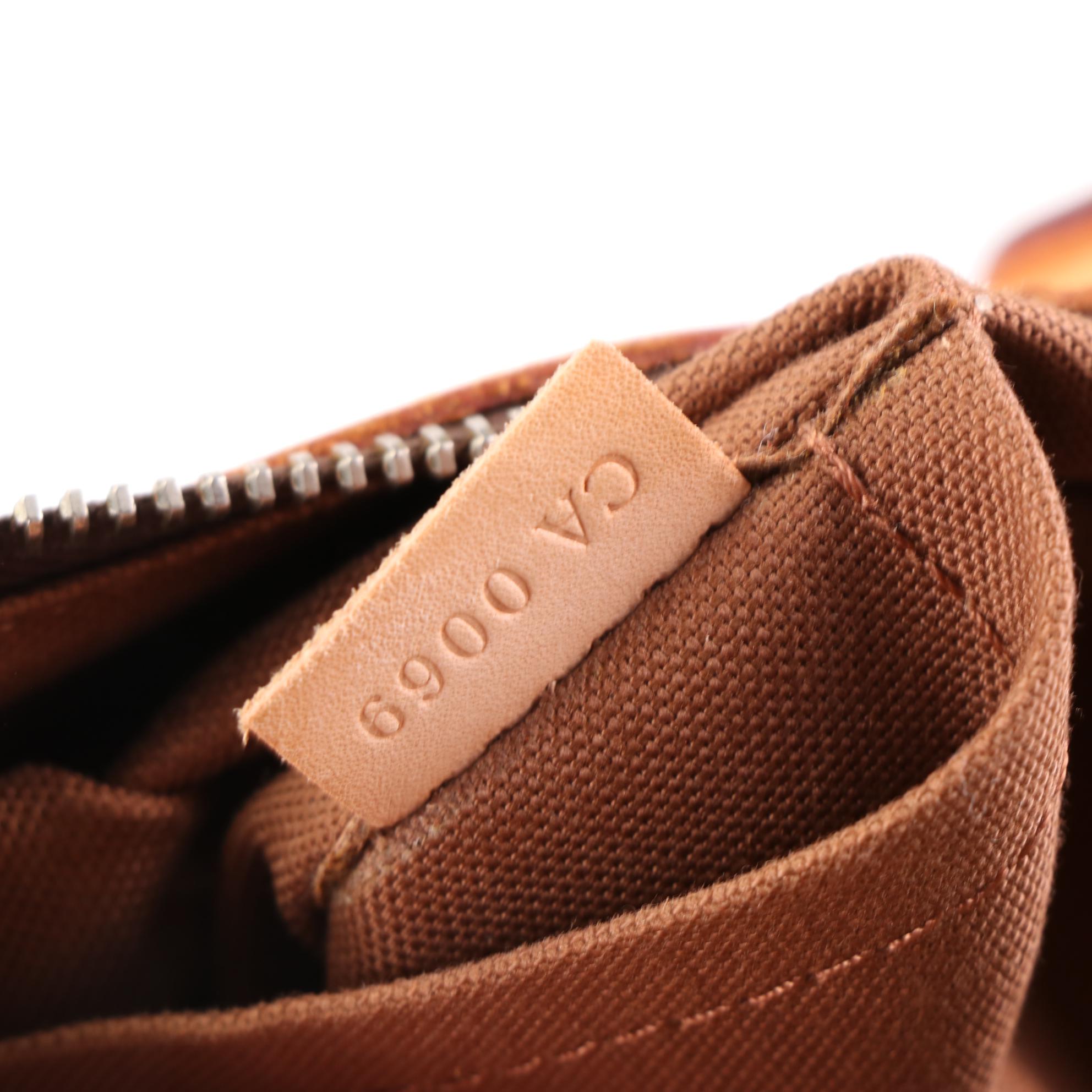 Louis Vuitton Odeon PM Crossbody Bag in Monogram Canvas and Vachetta ...