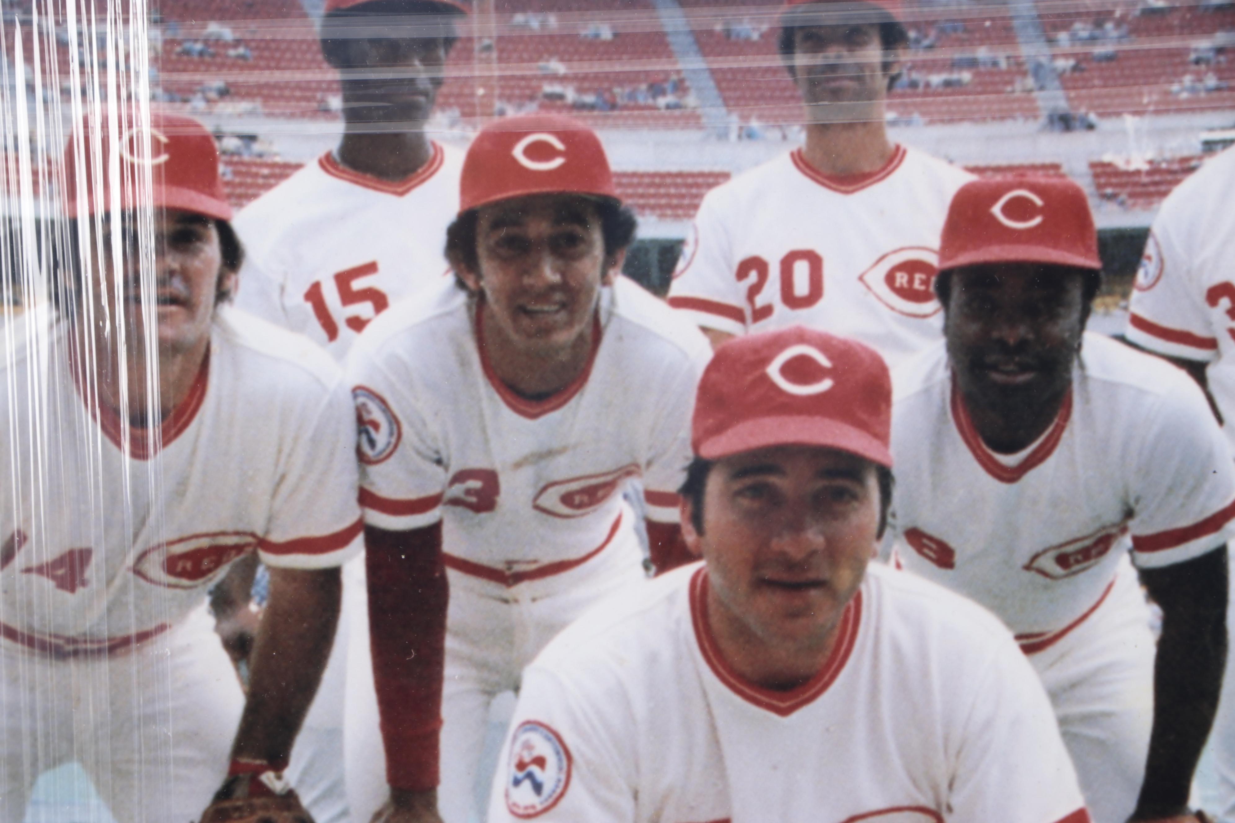 Cincinnati Reds Big Red Machine Baseball Cards with Framed Giclée ...