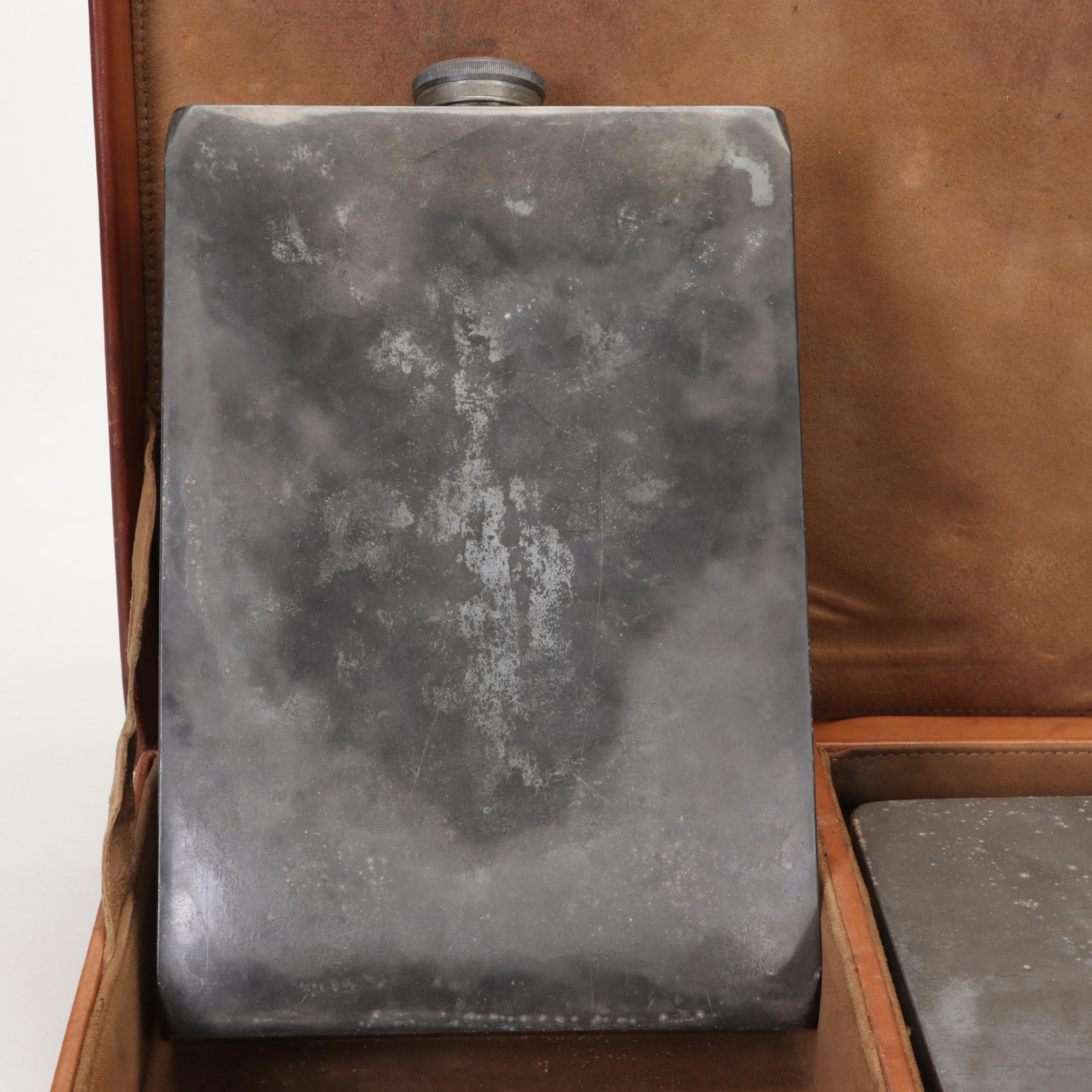 Abercrombie & Fitch Co. Silver Plate Flasks in Bootlegger Smuggling ...