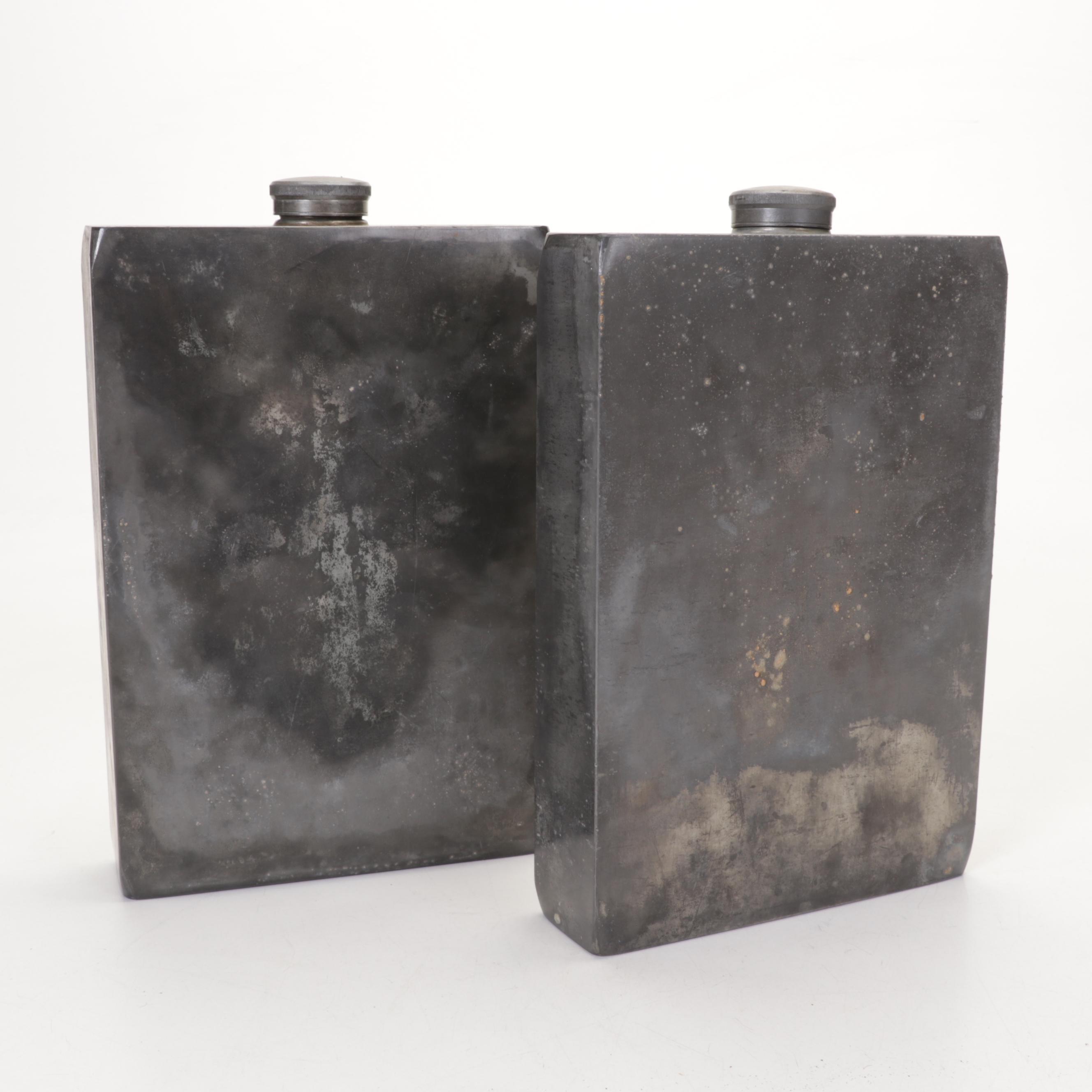 Abercrombie & Fitch Co. Silver Plate Flasks in Bootlegger Smuggling ...