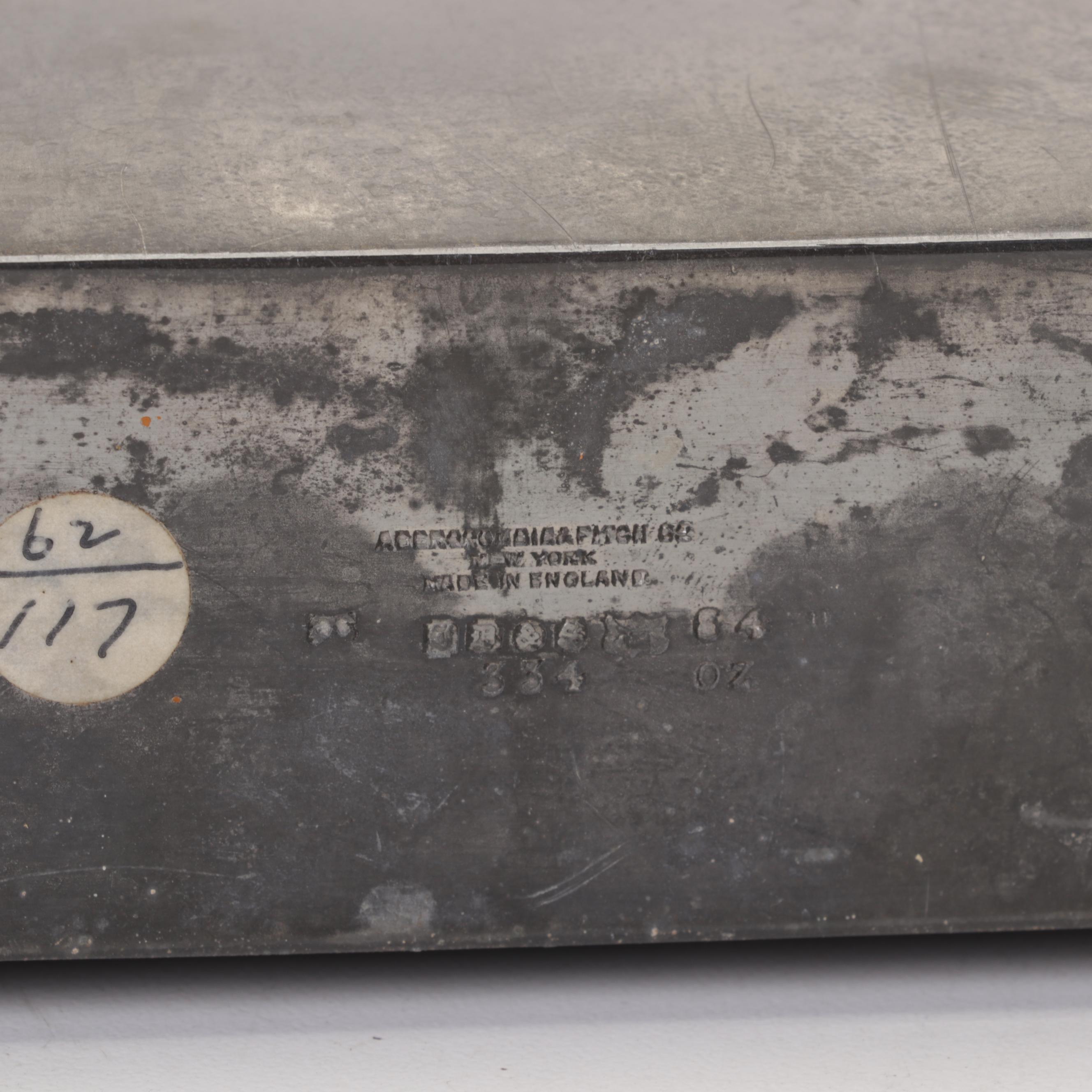 Abercrombie & Fitch Co. Silver Plate Flasks in Bootlegger Smuggling ...