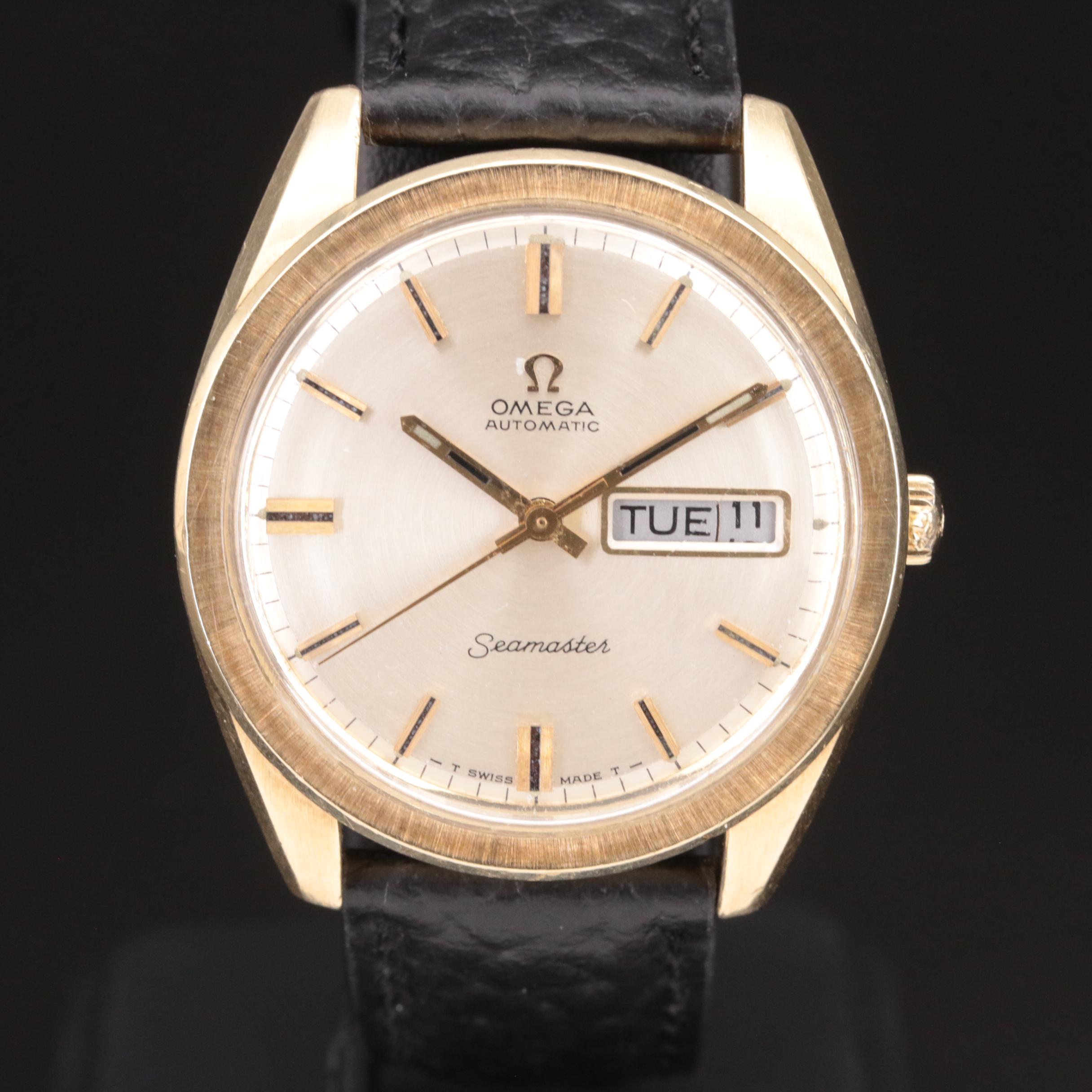 1969 Omega Seamaster Automatic Day/Date Wristwatch | EBTH