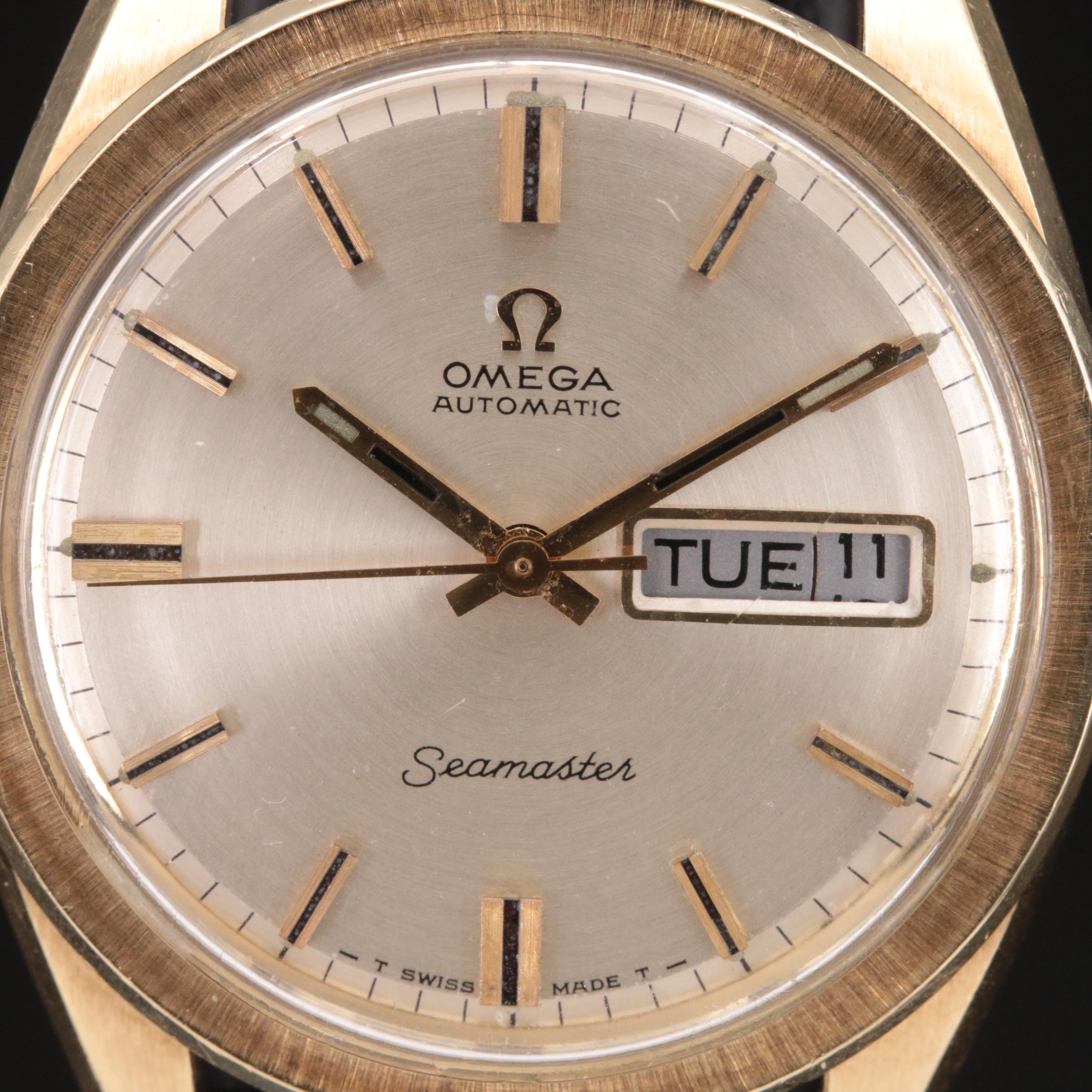 1969 Omega Seamaster Automatic Day/Date Wristwatch | EBTH