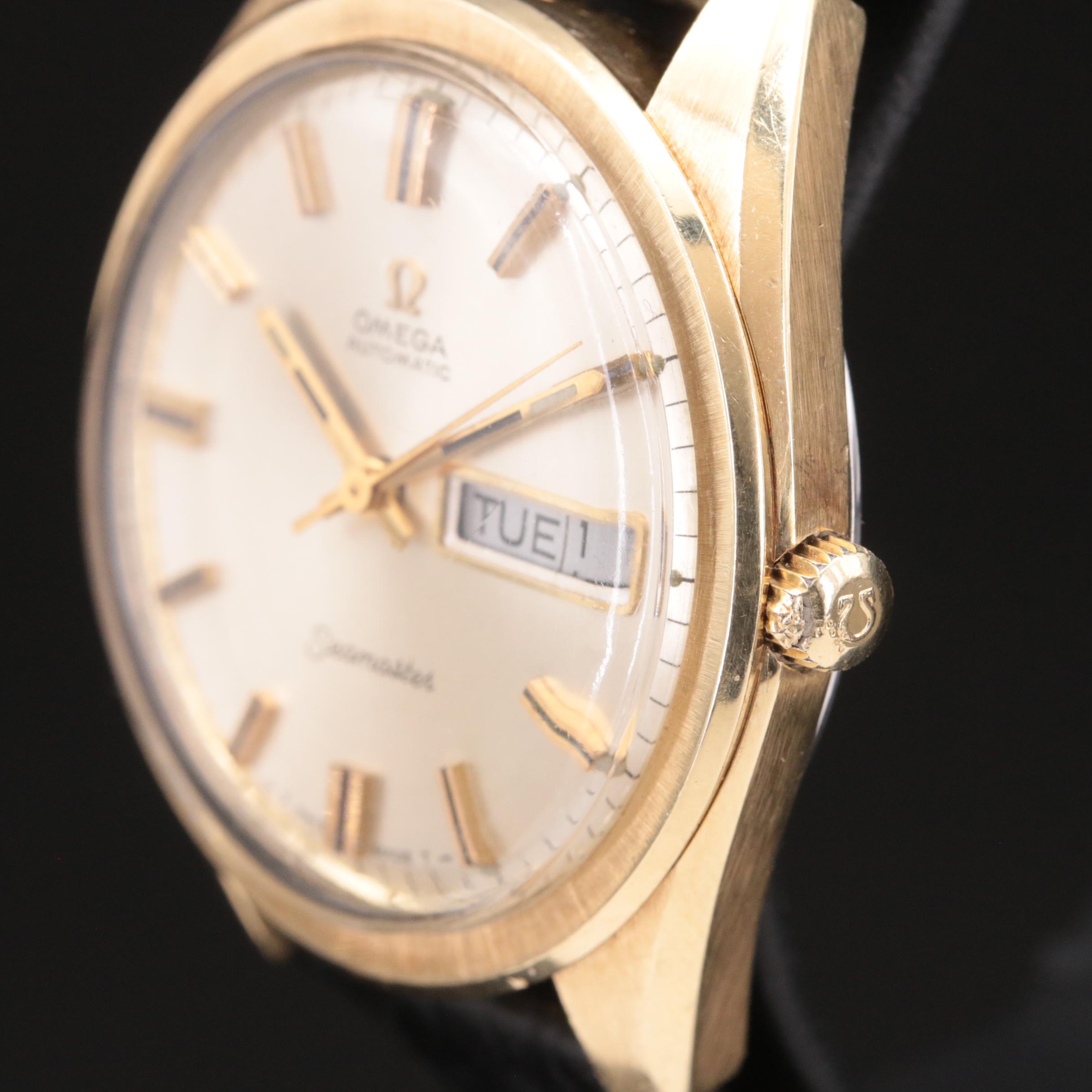 1969 Omega Seamaster Automatic Day/Date Wristwatch | EBTH