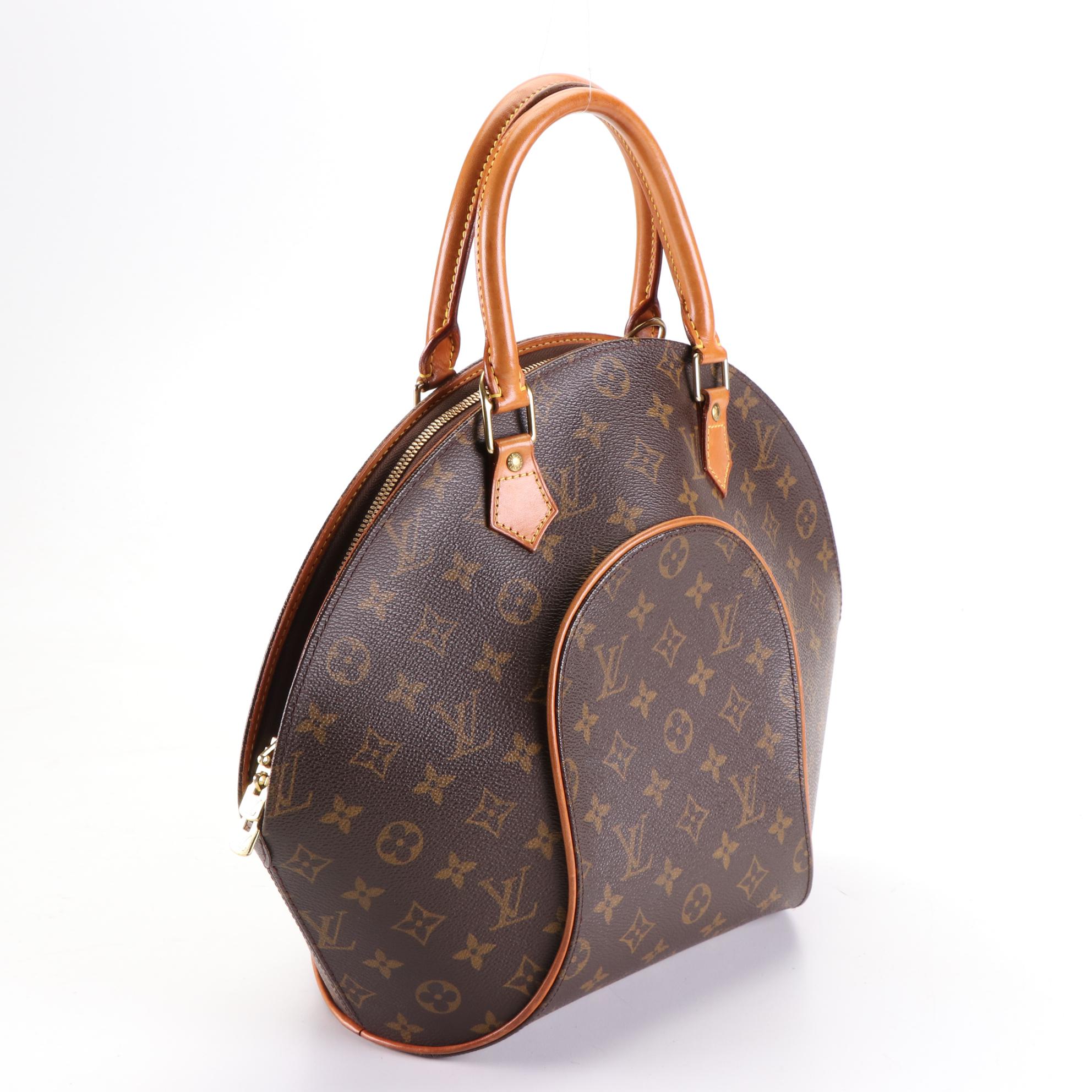 Louis Vuitton Ellipse MM in Monogram Canvas and Vachetta Leather | EBTH