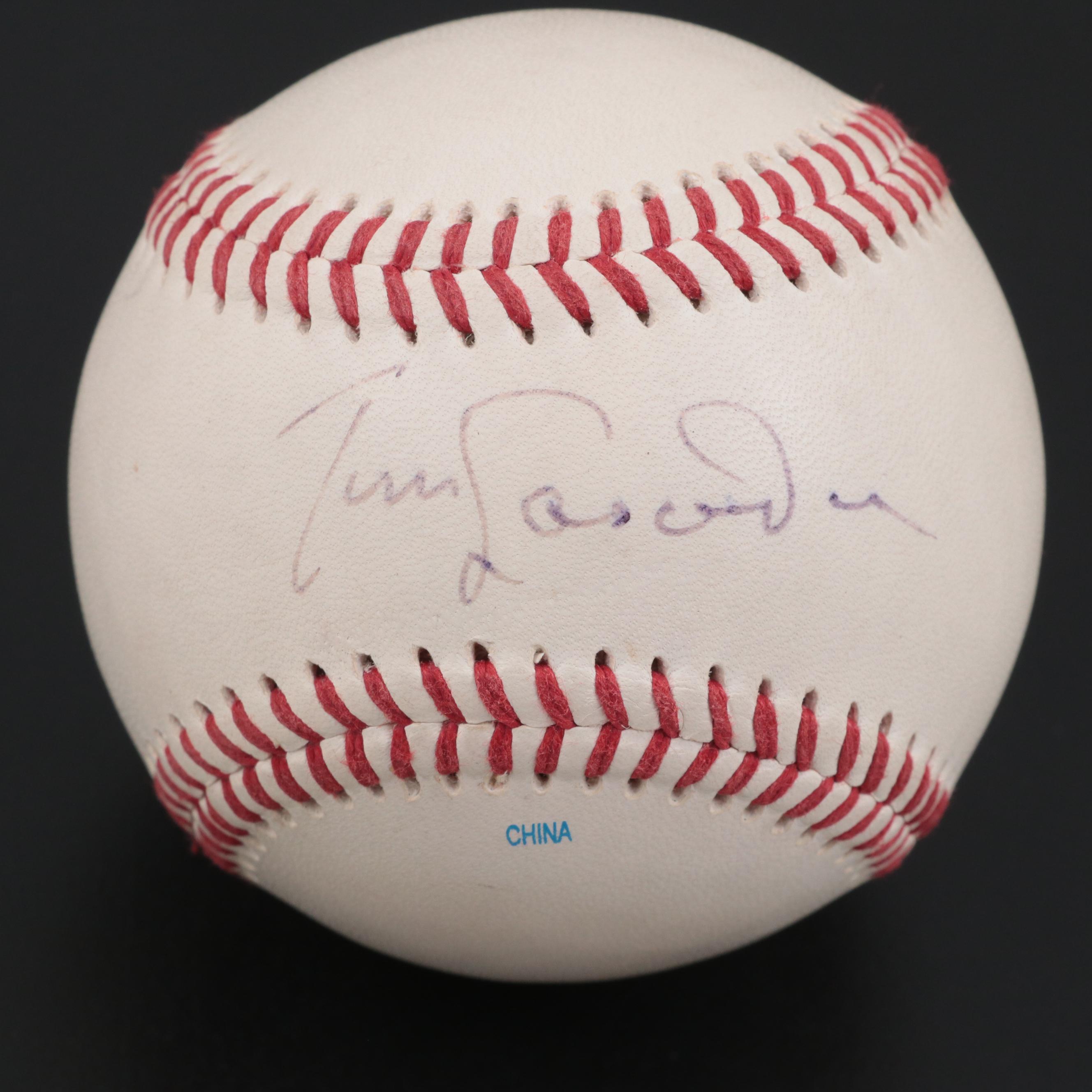 Rawlings, Diamond Signed Baseballs With Tom Lasorda, Bruce Sutter, Mike ...