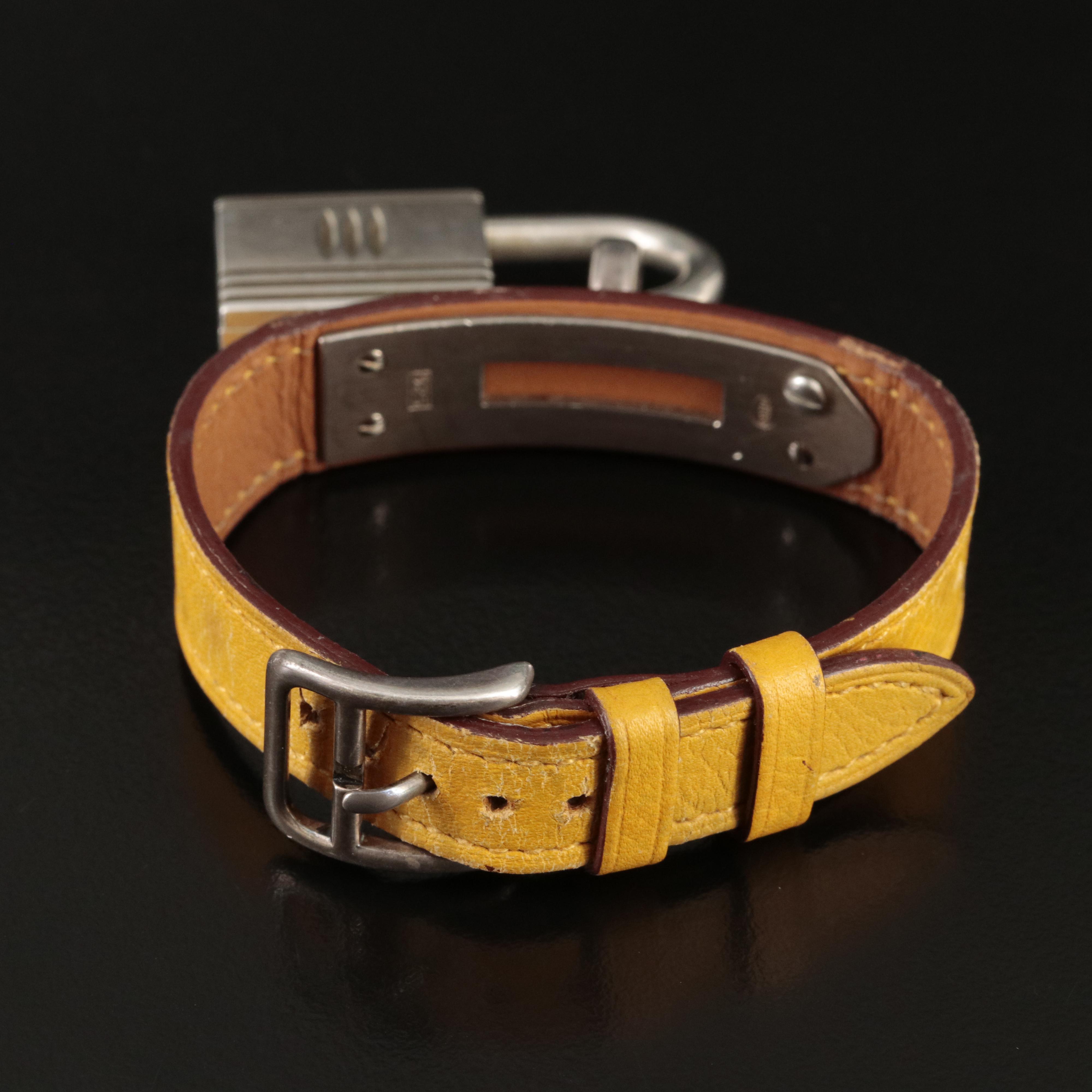 Hermès Sterling Silver Kelly Lock Wristwatch | EBTH