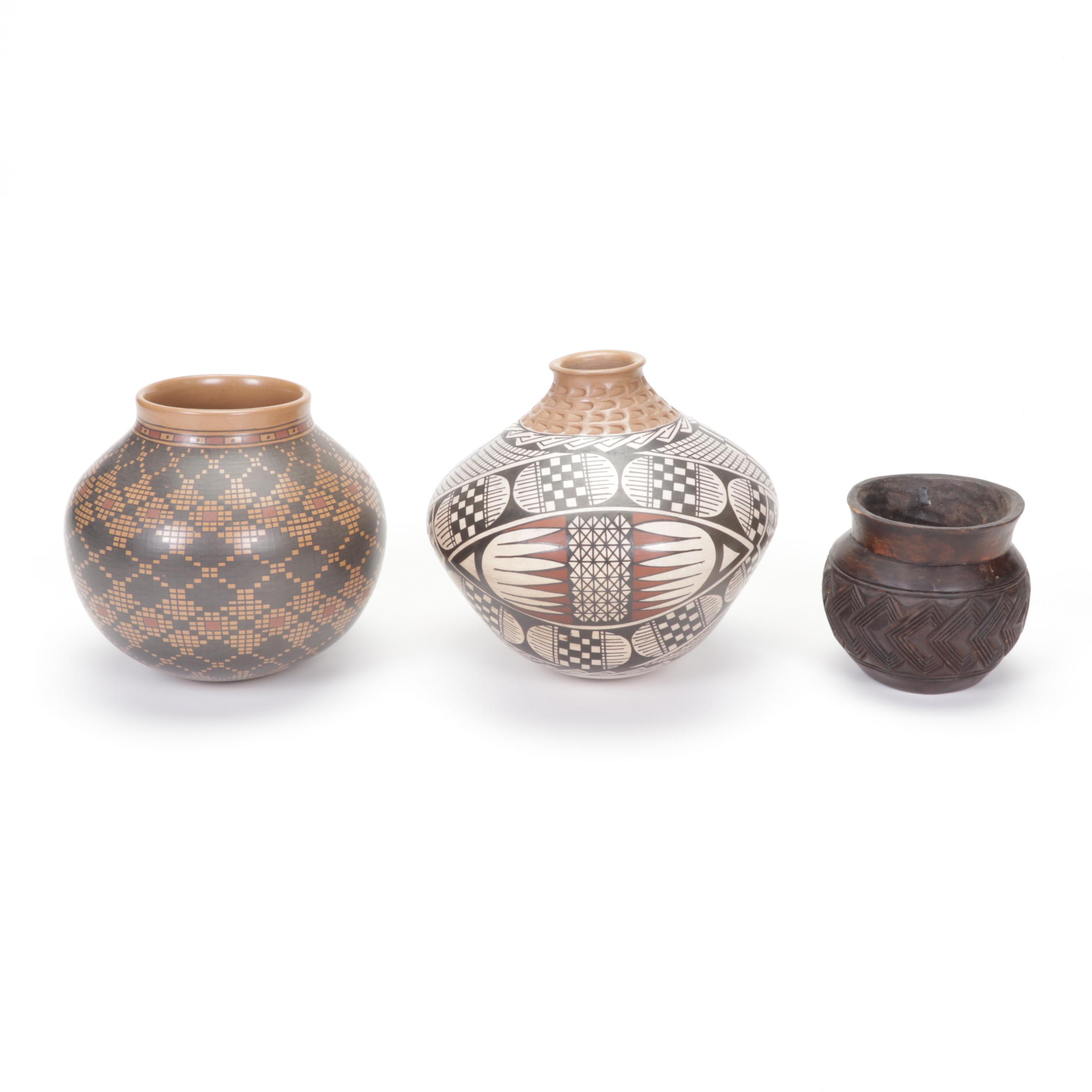 "Native American Arts and Crafts" by Colin F. Taylor Ph.D with Pottery ...