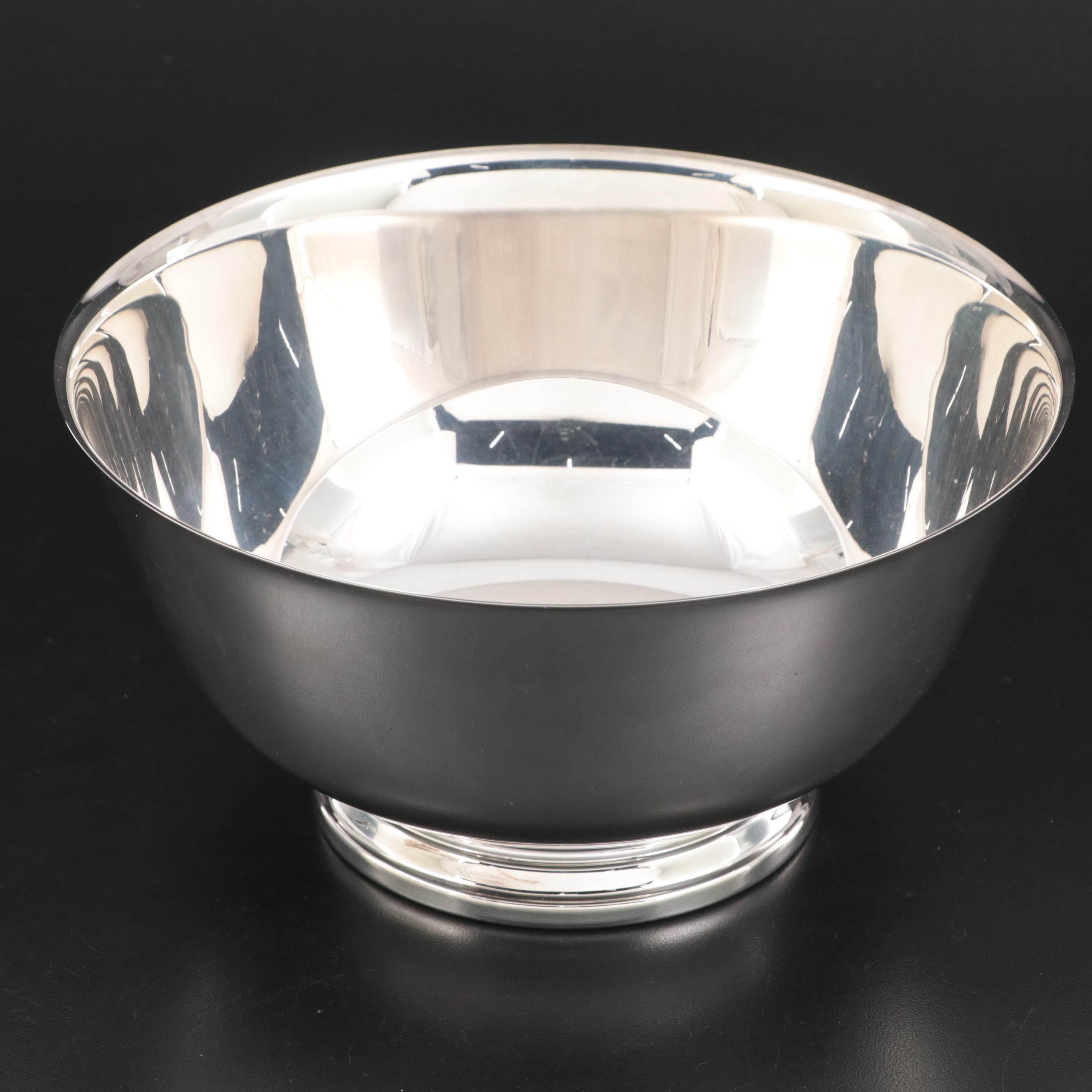 Oneida Silver Plate Reproduction Paul Revere Bowl | EBTH