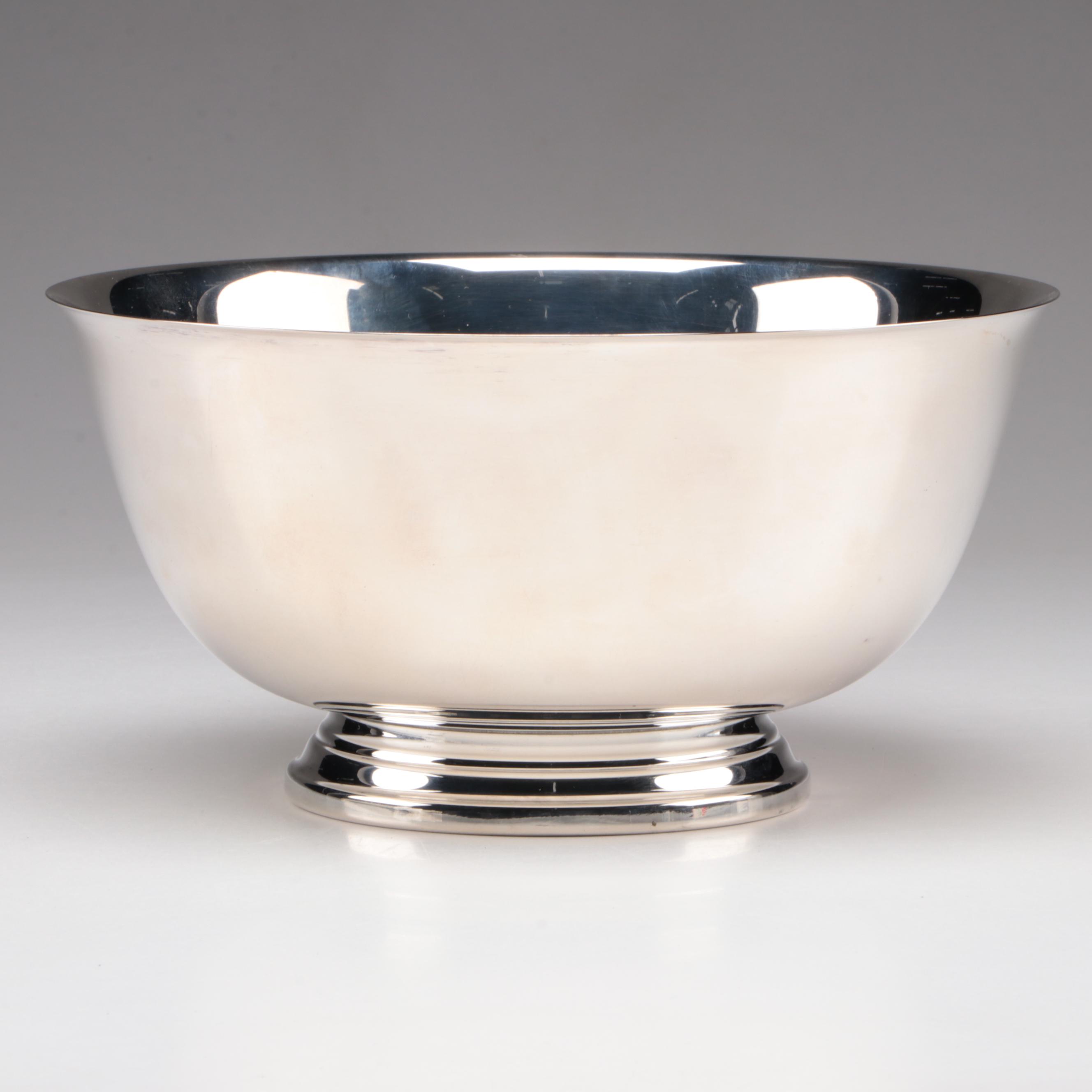 Oneida Silver Plate Reproduction Paul Revere Bowl | EBTH